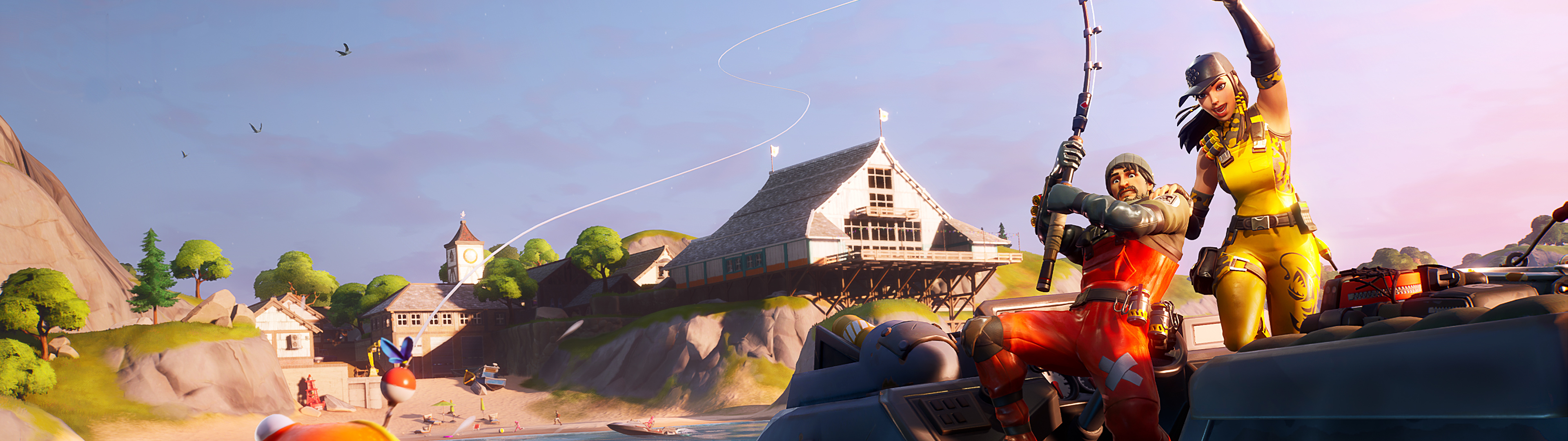 3840x1080 Resolution Fortnite Chapter 2 Season 1 3840x1080 Resolution ...