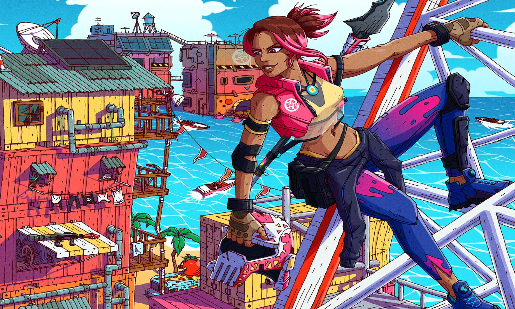 2000x1200 Resolution Fortnite Chapter 2 Season 3 Cool Art 2000x1200 ...