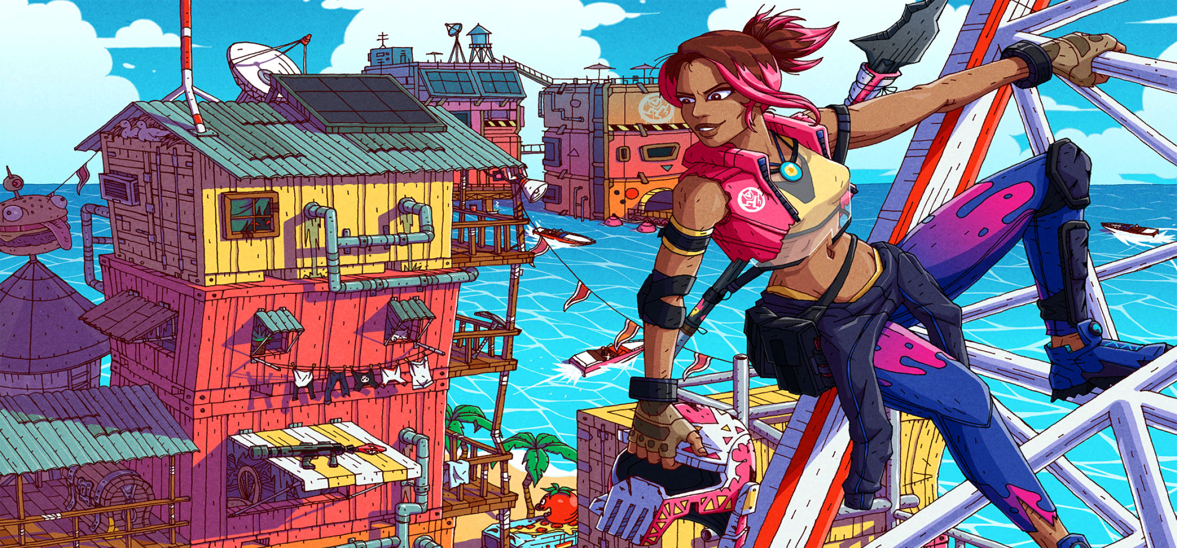2316x1080 Resolution Fortnite Chapter 2 Season 3 Cool Art 2316x1080 ...
