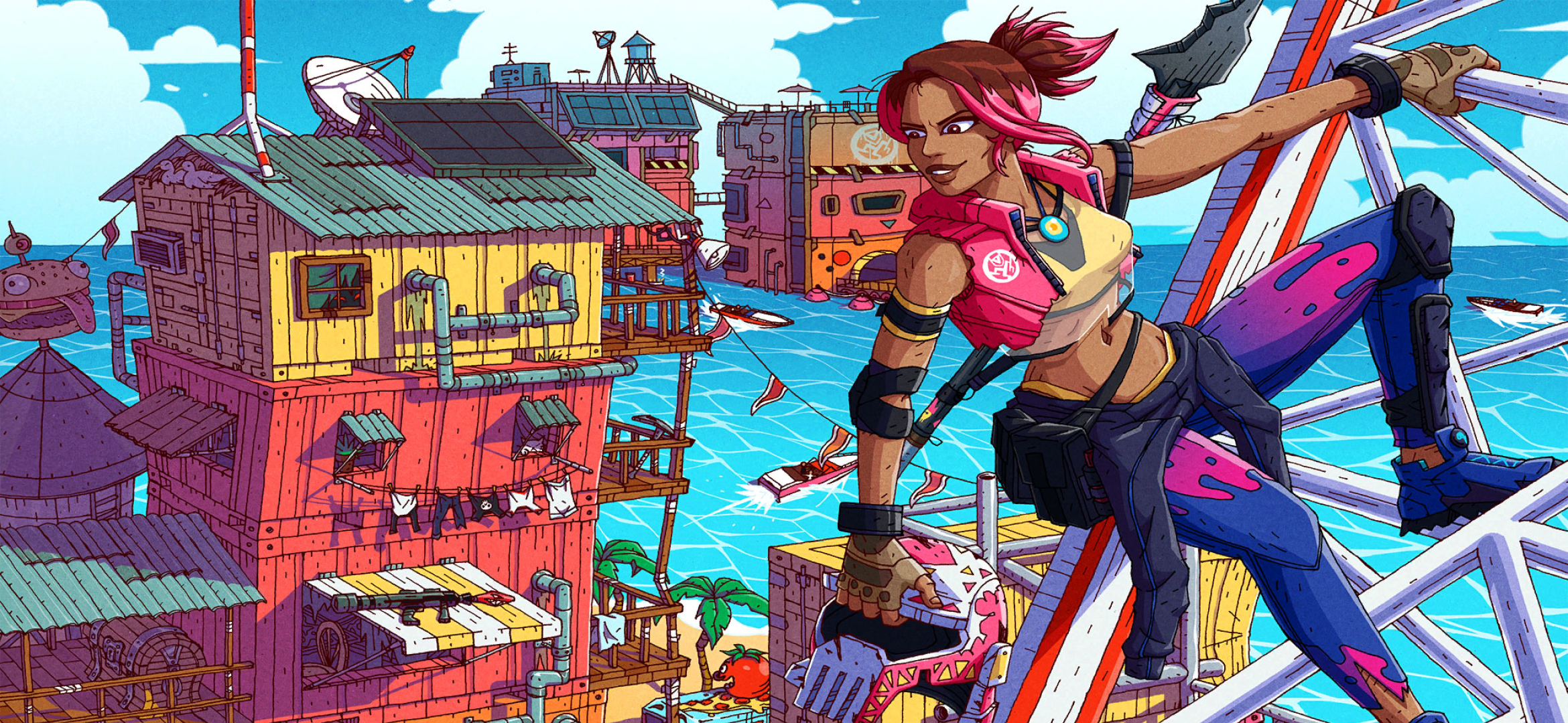 2340x1080 Resolution Fortnite Chapter 2 Season 3 Cool Art 2340x1080 ...