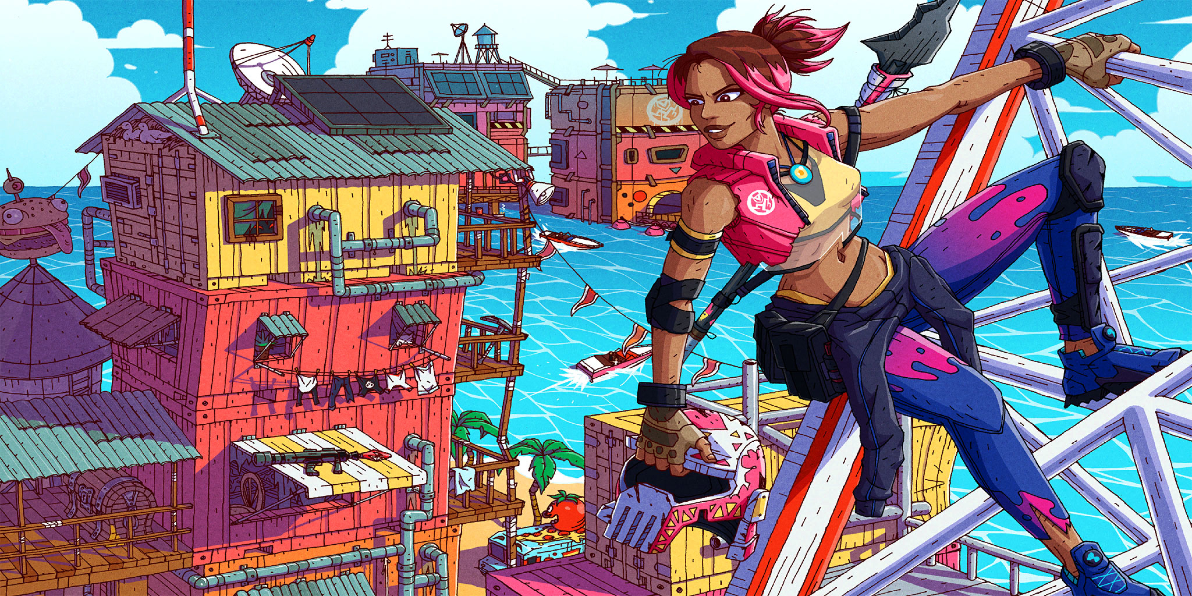 3840x1920 Resolution Fortnite Chapter 2 Season 3 Cool Art 3840x1920 ...