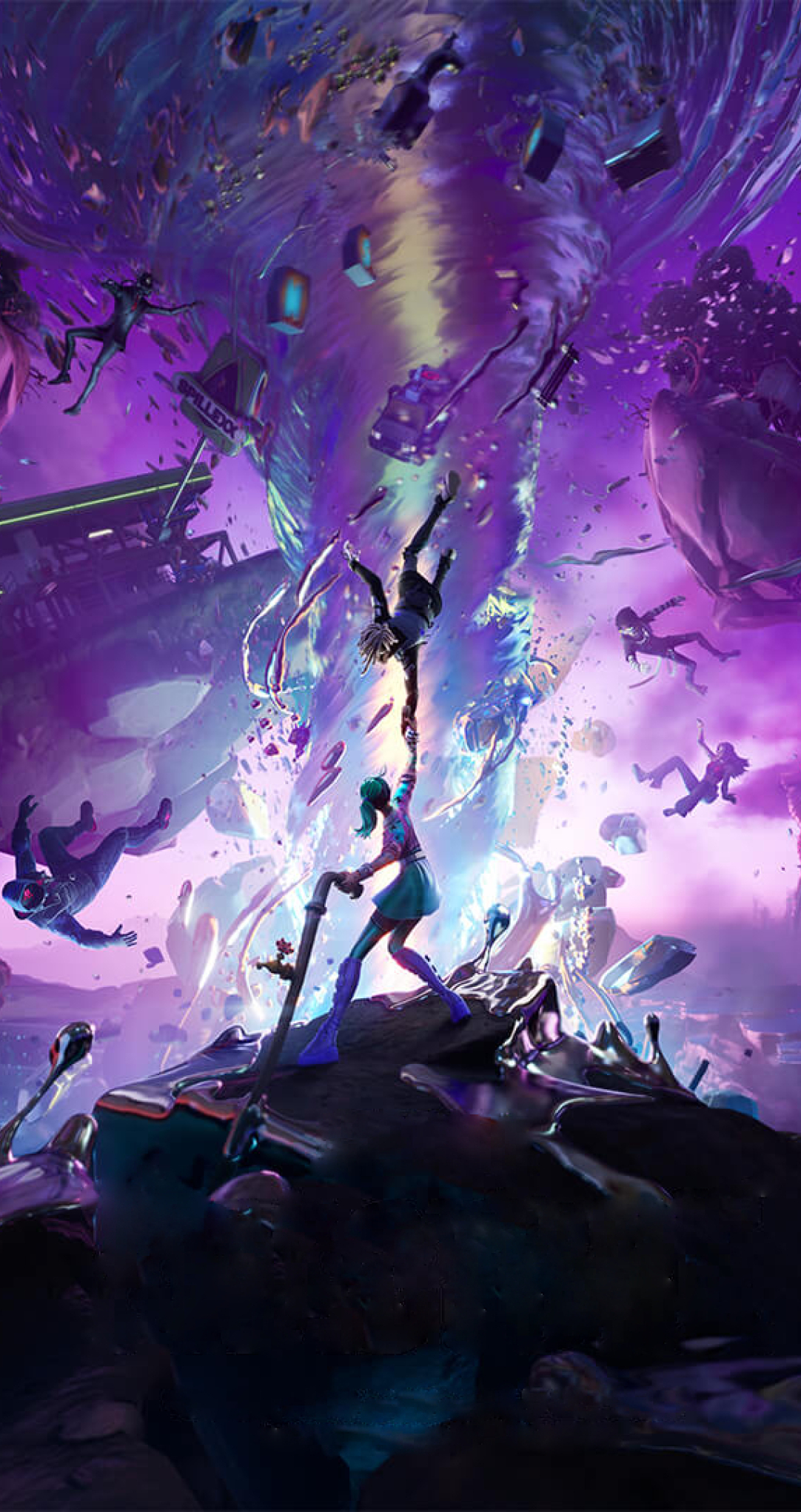 1082x2042 Resolution Fortnite Fracture 1082x2042 Resolution Wallpaper ...