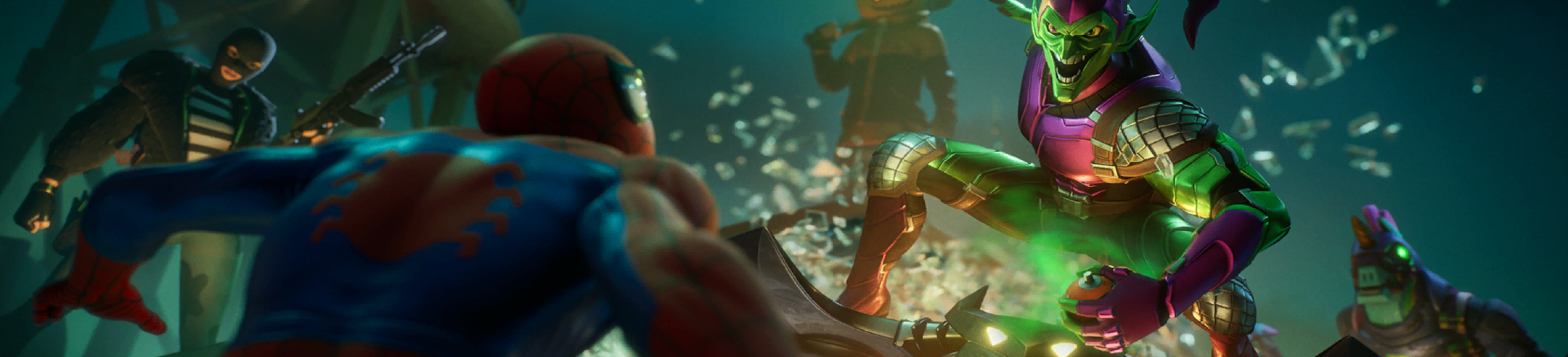 4480x1020 Resolution Fortnite Green Goblin Attack 4480x1020 Resolution ...