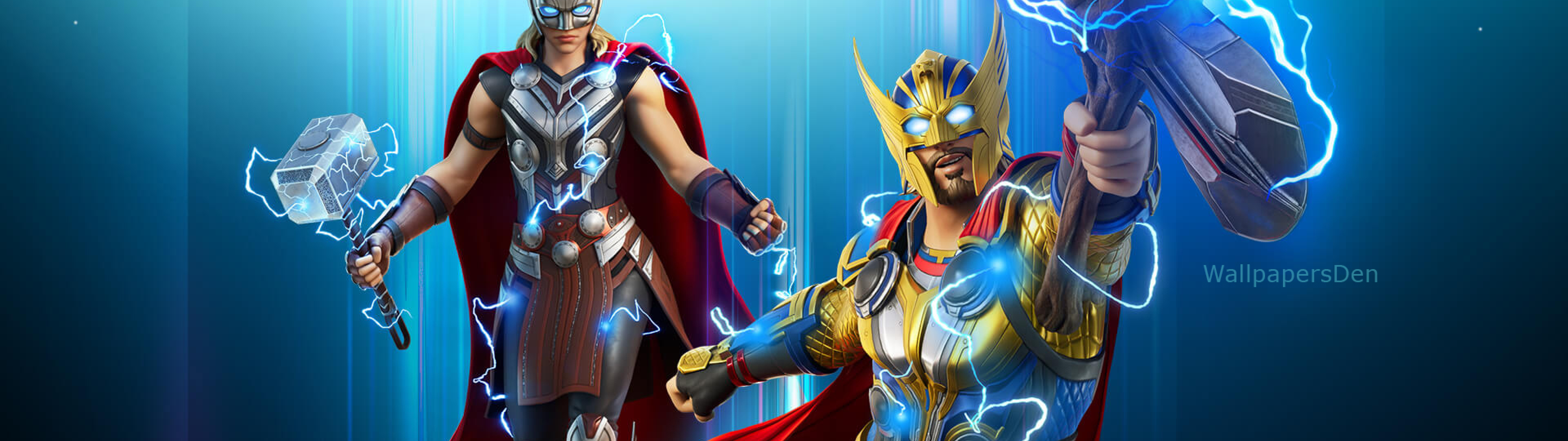 6000x1688 Resolution Fortnite Mighty Thor Love and Thunder 6000x1688 ...