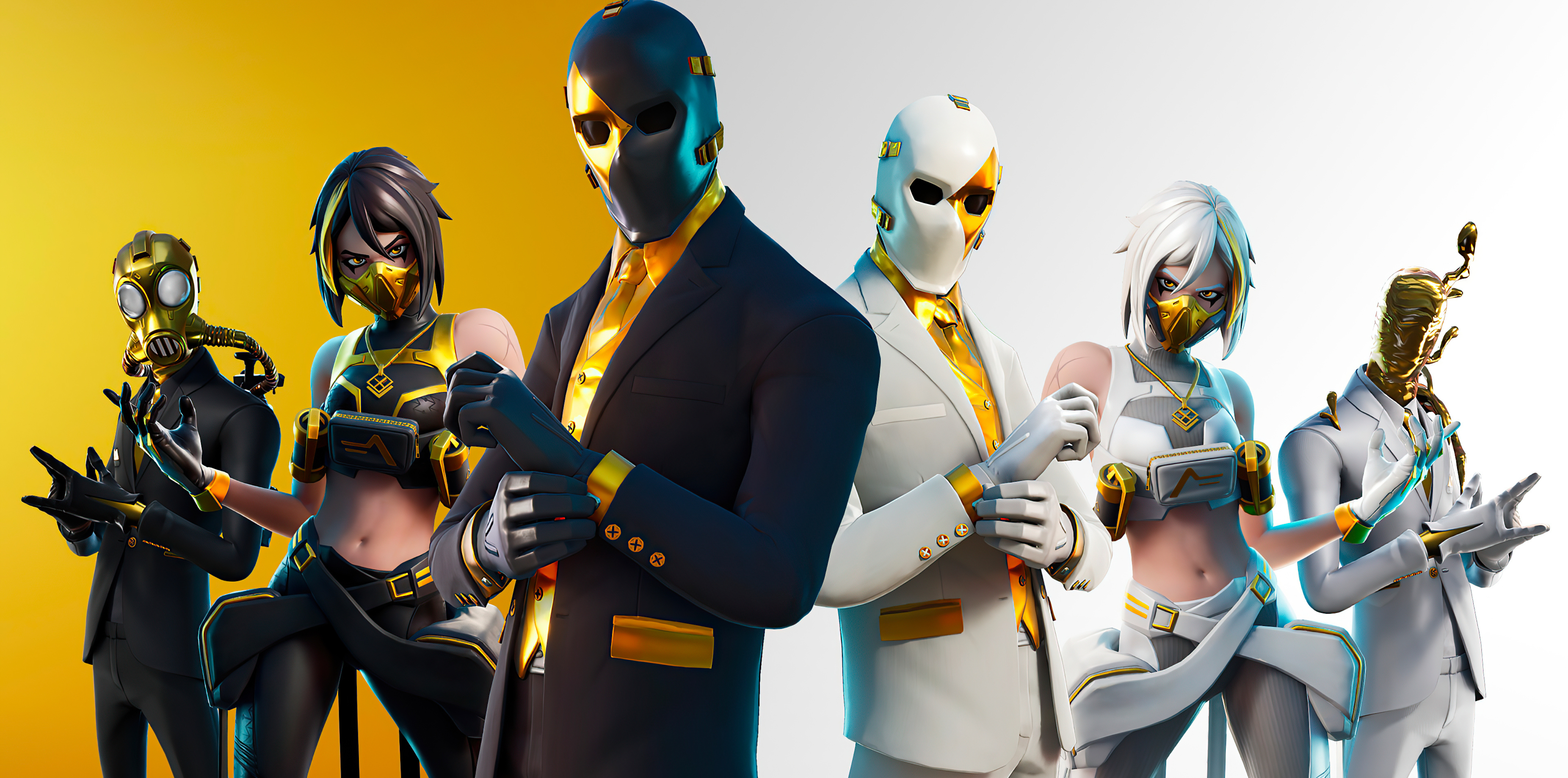 4840x2400 Resolution Fortnite Shadow And Ghost Team 4840x2400 ...