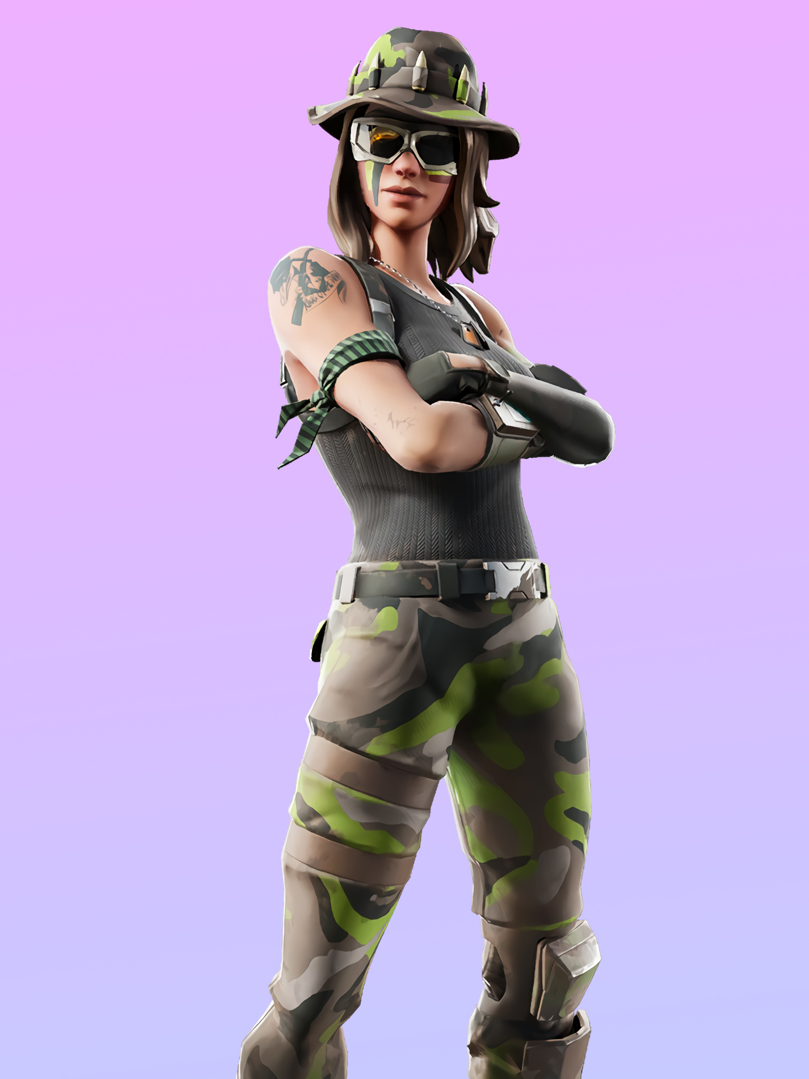 1650x2200 Resolution Fortnite Swamp Stalker Skin Outfit 1650x2200 ...
