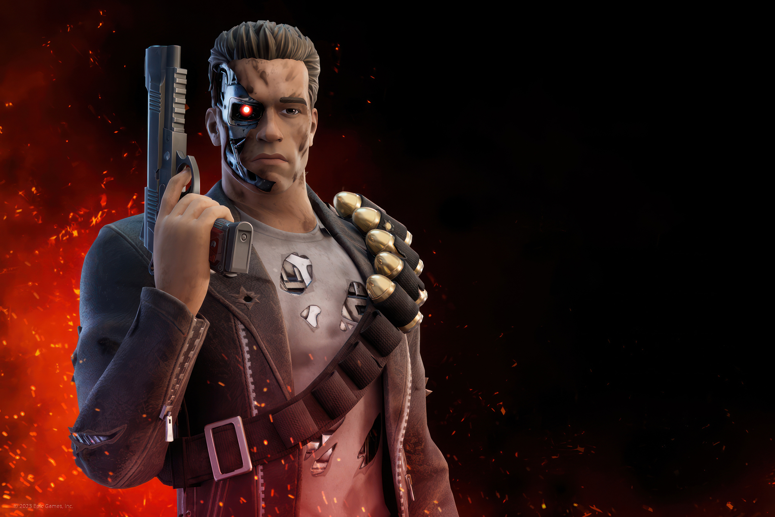 2560x1707 Resolution Fortnite Terminator Skin 2560x1707 Resolution ...