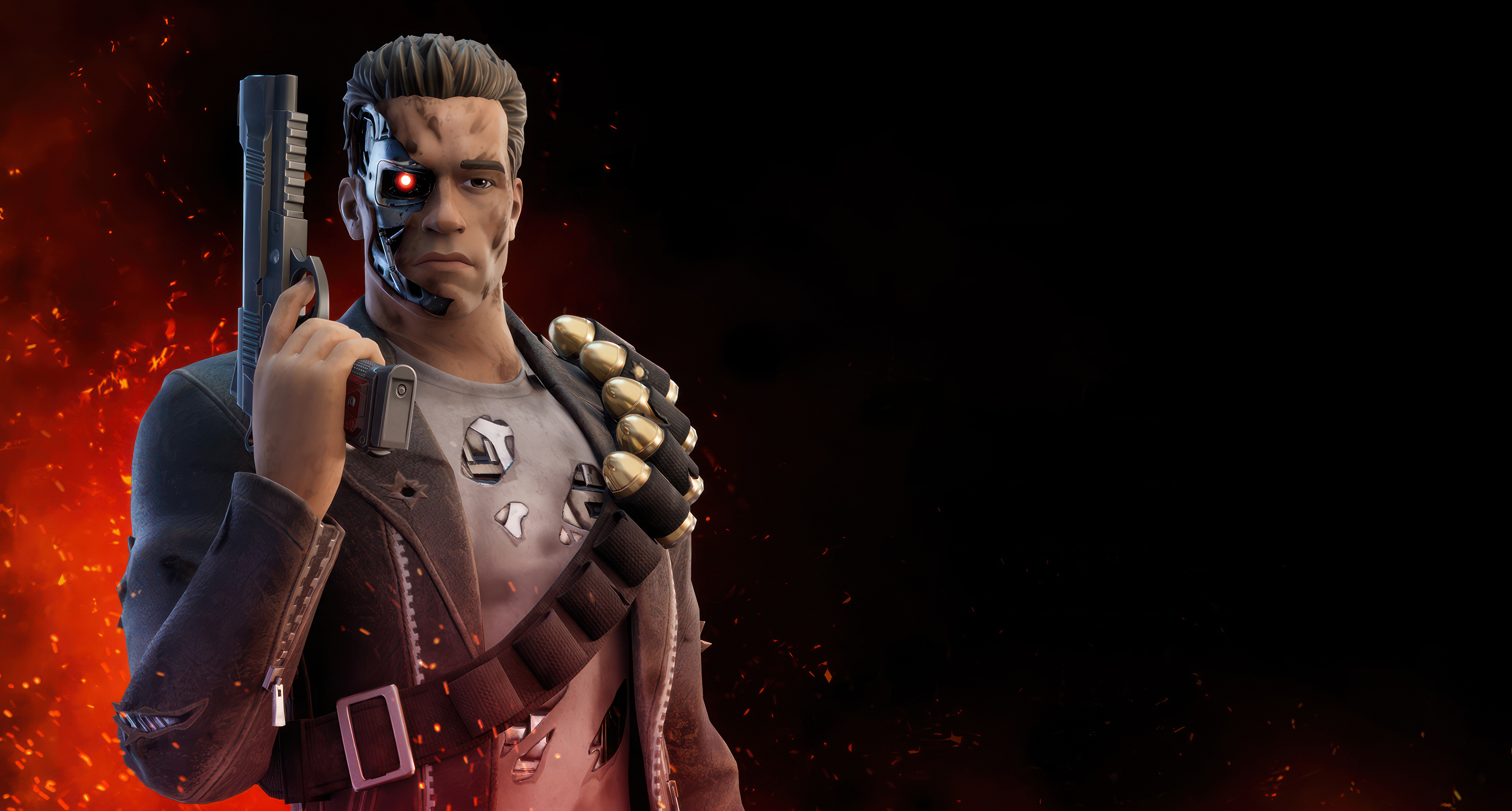 3840x2060 Resolution Fortnite Terminator Skin 3840x2060 Resolution ...