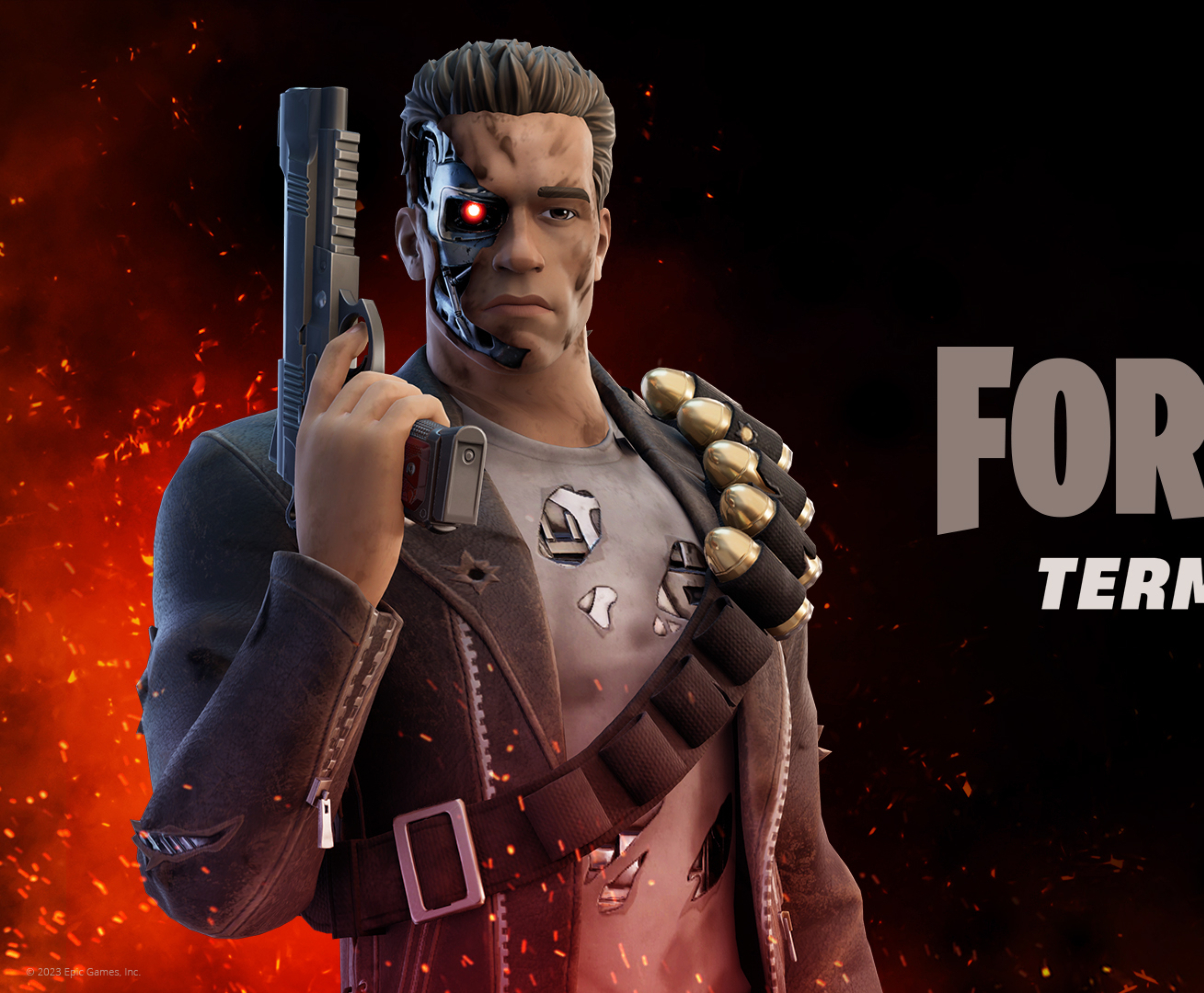2520x2080 Resolution Fortnite Terminator 2520x2080 Resolution Wallpaper ...