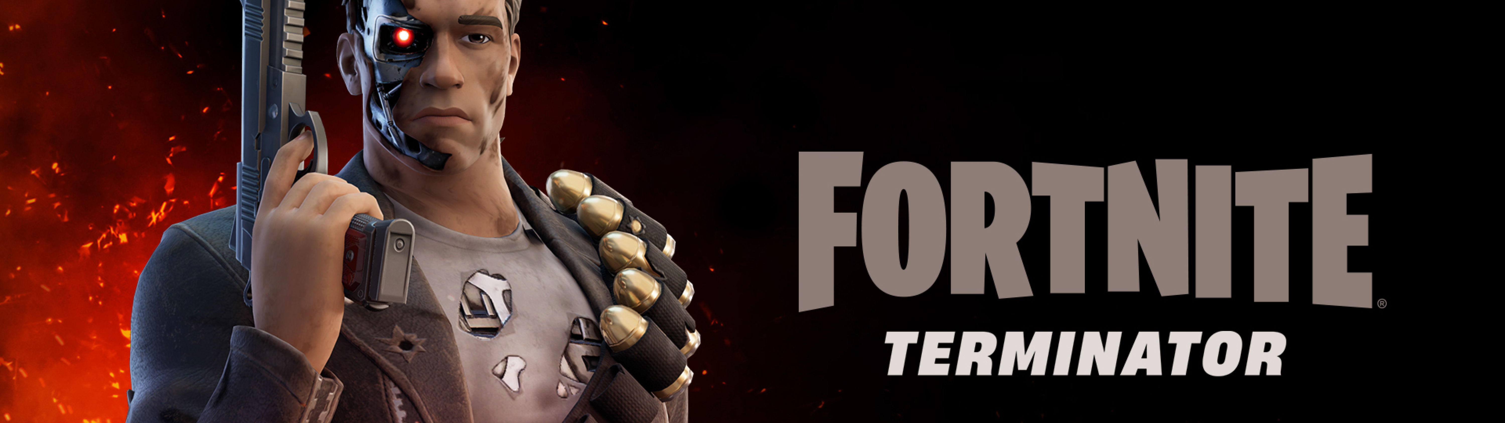 6000x1688 Resolution Fortnite Terminator 6000x1688 Resolution Wallpaper ...