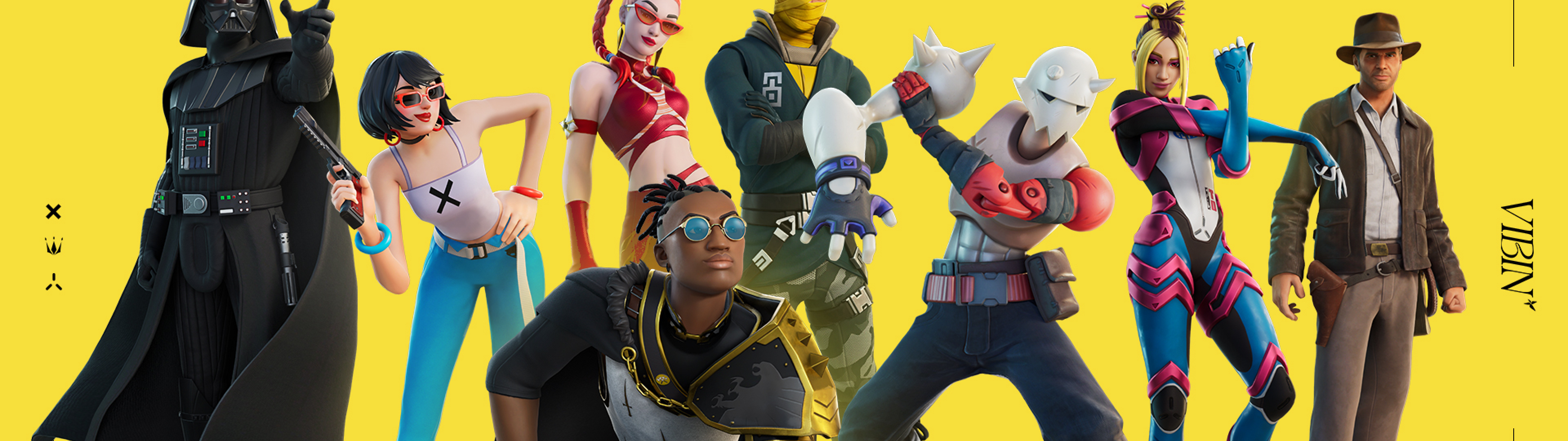 3840x1080 Resolution Fortnite Vibin Chapter 3 Season 3 Battle Pass ...