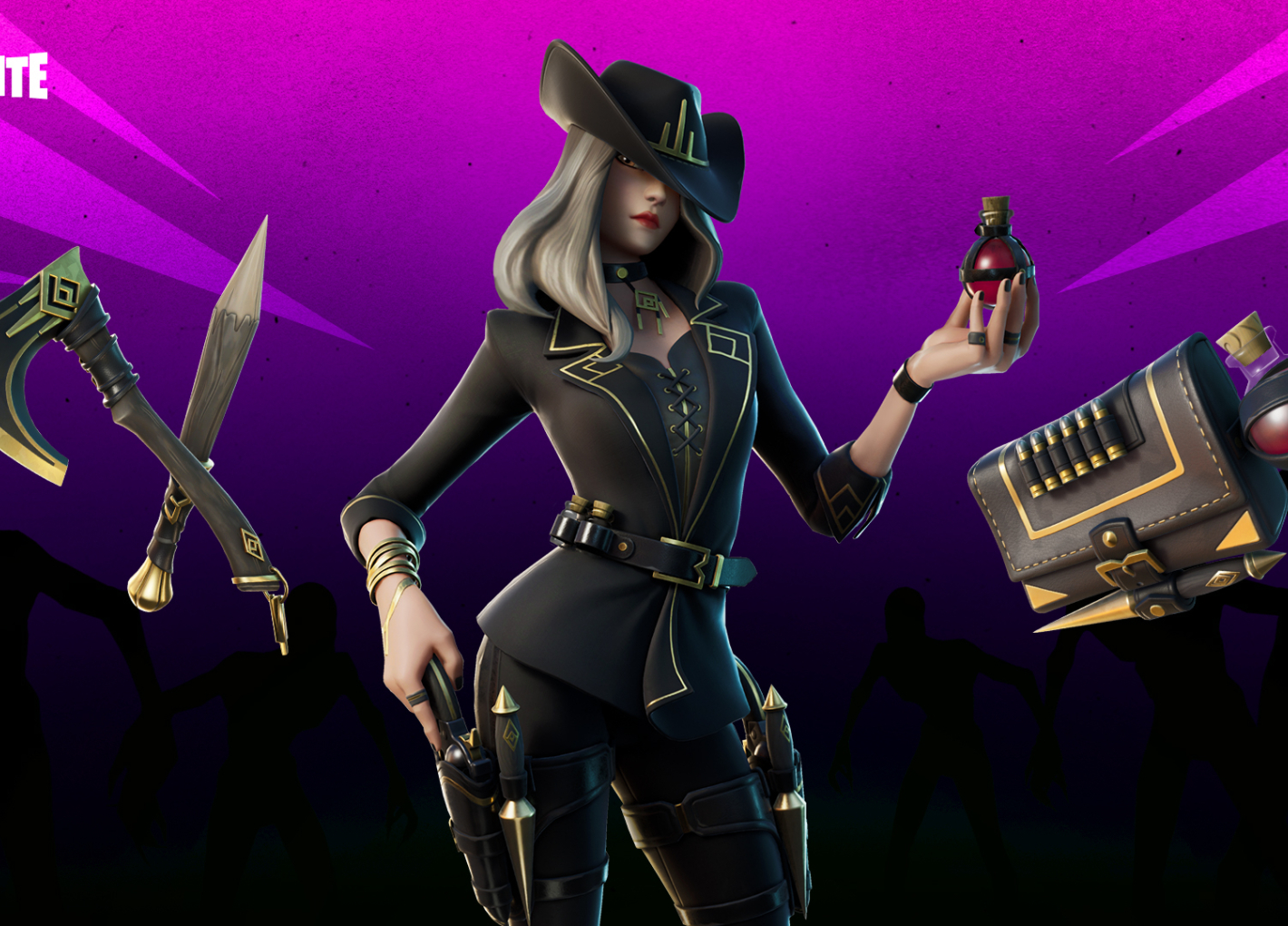 1420x1020 Fortnite Victoria Saint Outfit 1420x1020 Resolution Wallpaper ...