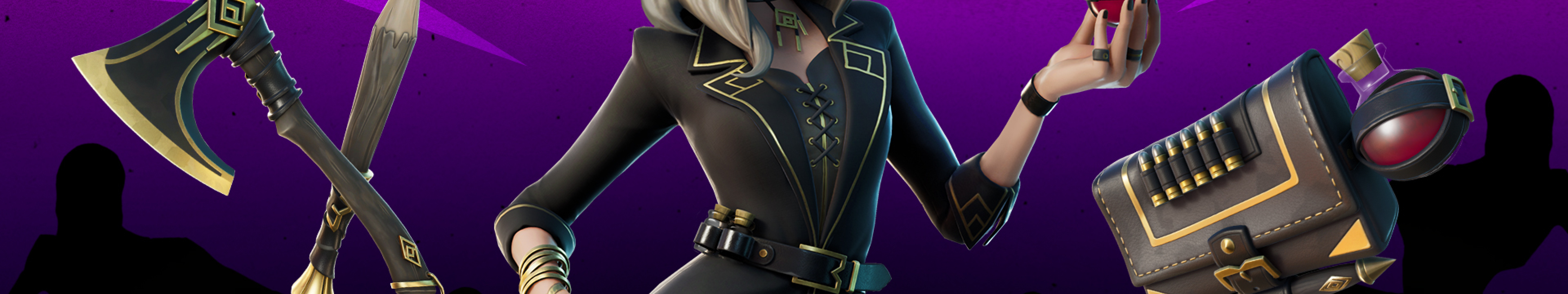 7680x1440 Resolution Fortnite Victoria Saint Outfit 7680x1440 ...
