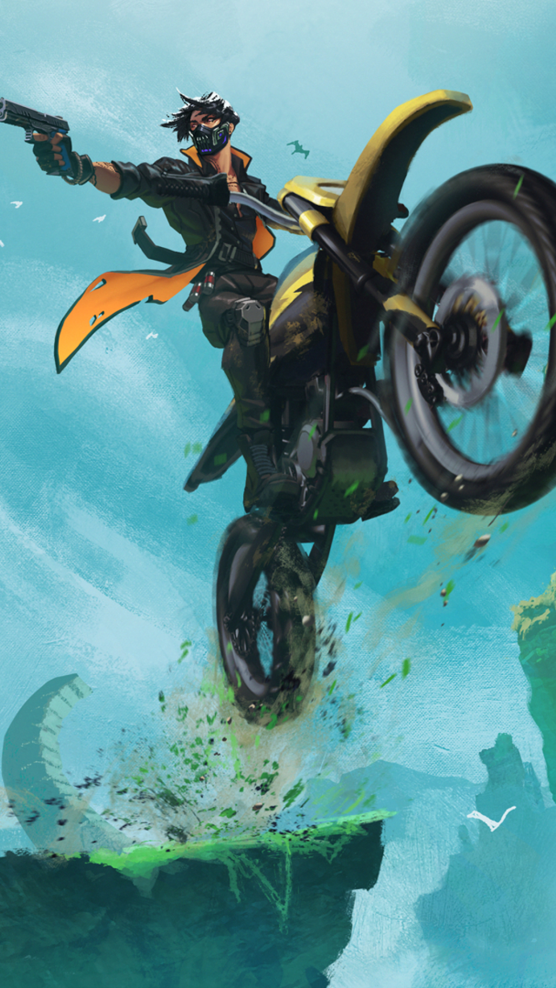 1081x1920 Resolution Fortnite Wilds Loading Screen The Dashing ...