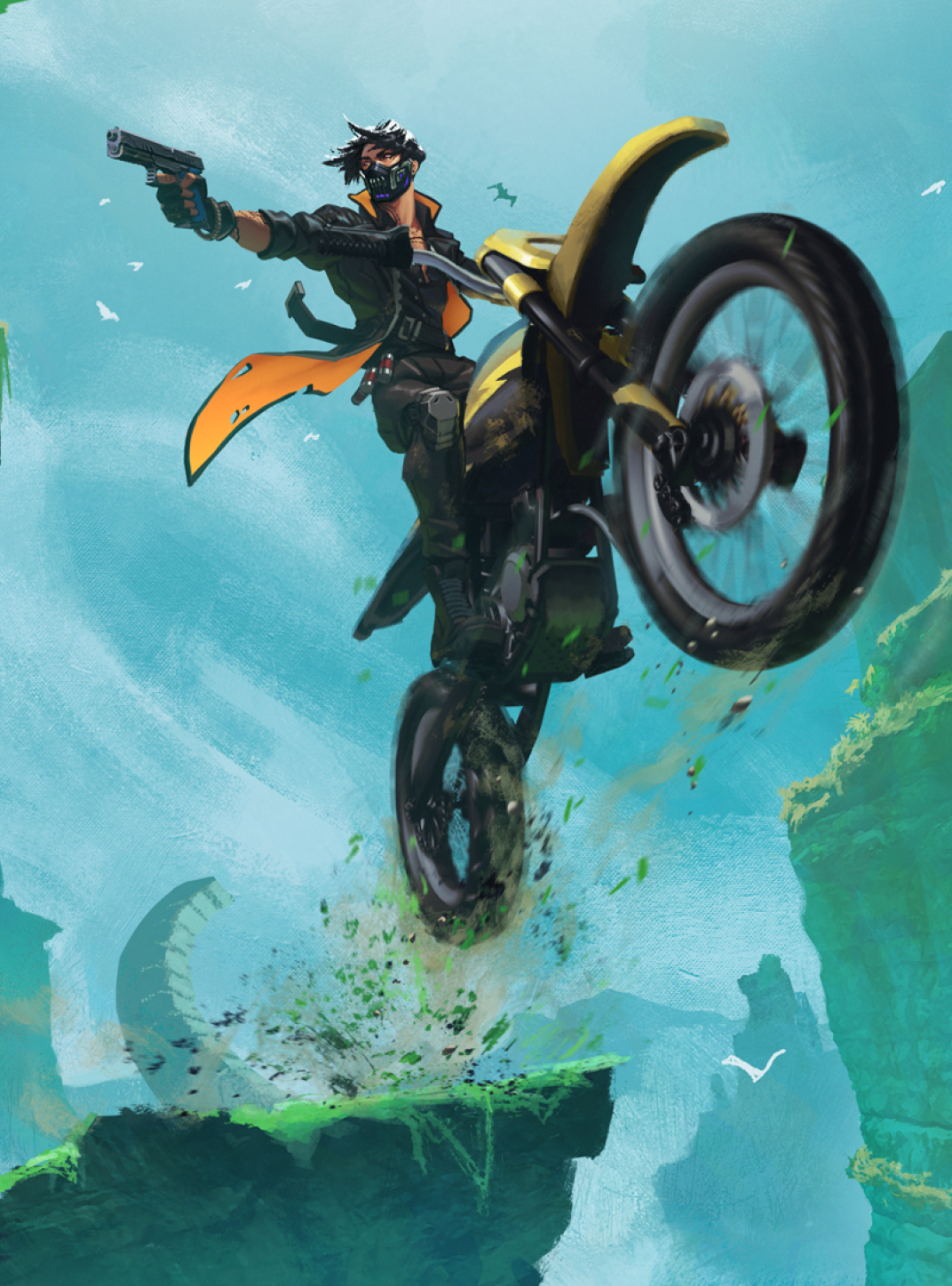 1072x1448 Resolution Fortnite Wilds Loading Screen The Dashing ...