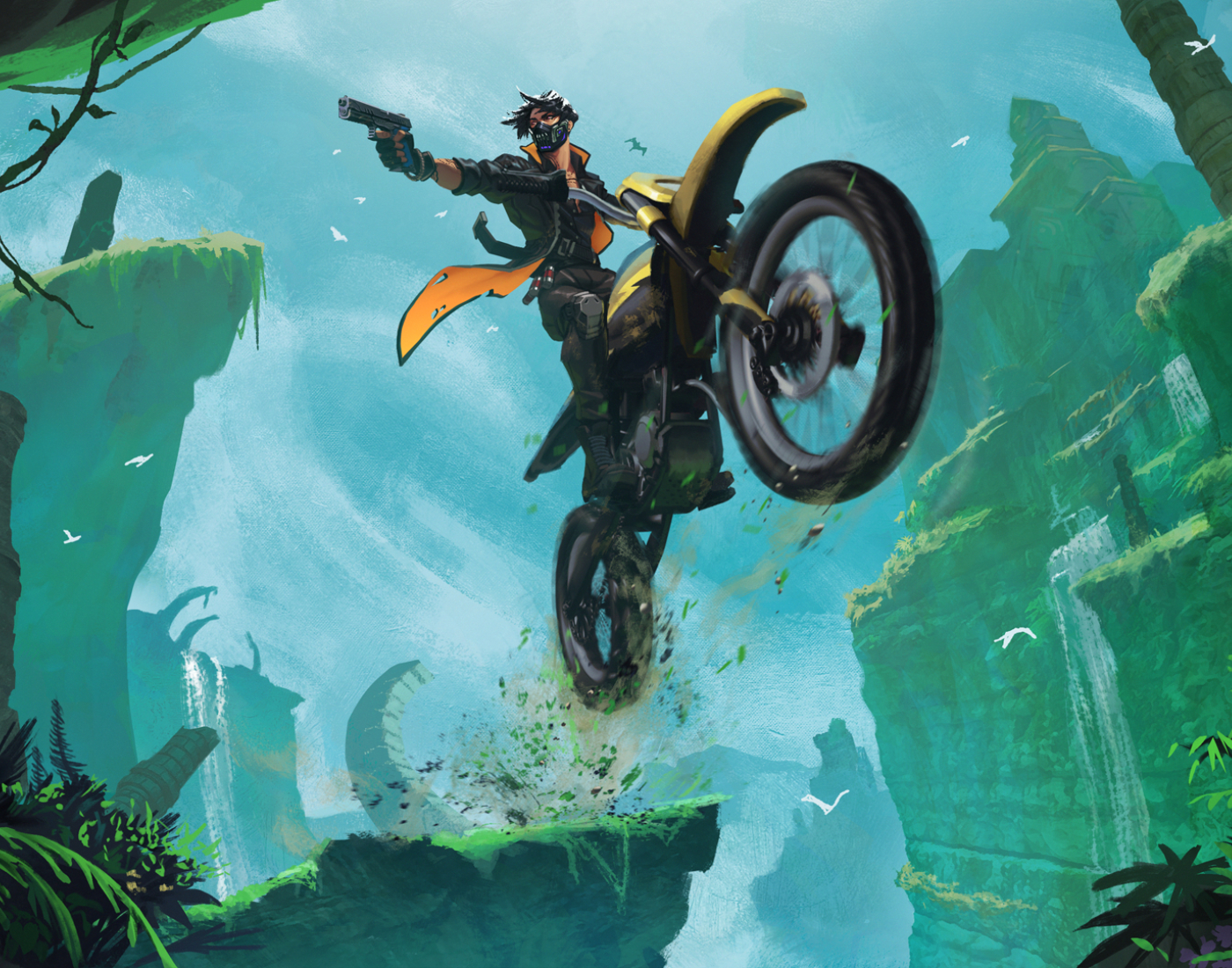 1400x1100 Resolution Fortnite Wilds Loading Screen The Dashing ...