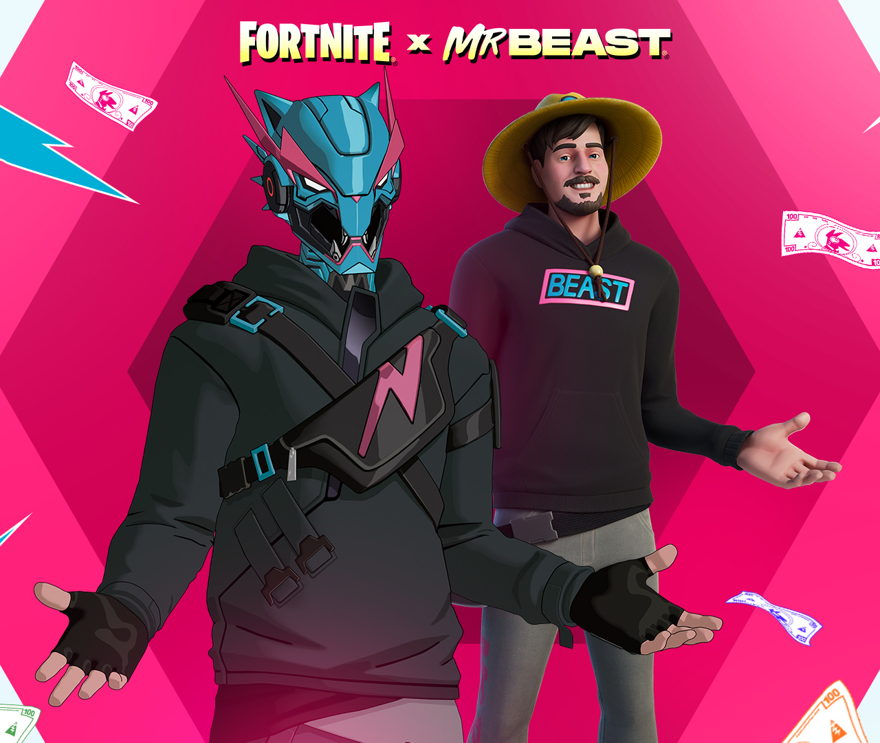 1280x1080 Resolution Fortnite x Mr Beast 1280x1080 Resolution Wallpaper ...