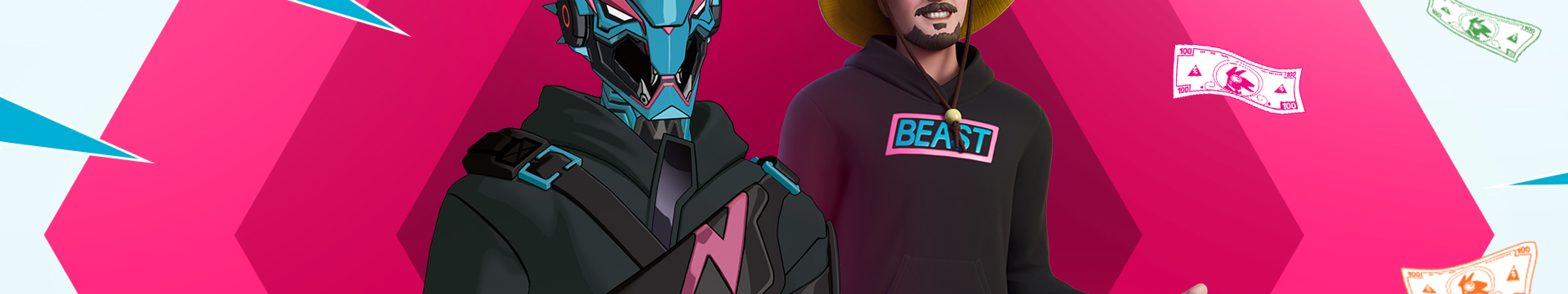 7680x1440 Fortnite x Mr Beast 7680x1440 Resolution Wallpaper, HD Games ...