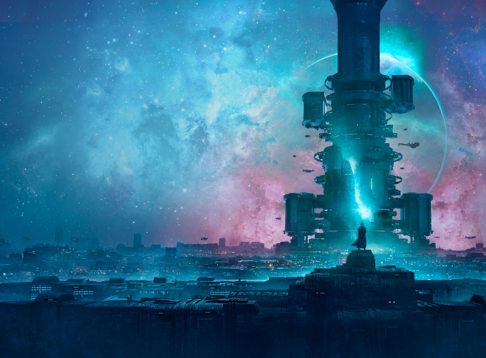 1900x1400 Resolution Foundation Novel Digital City Art 1900x1400 ...