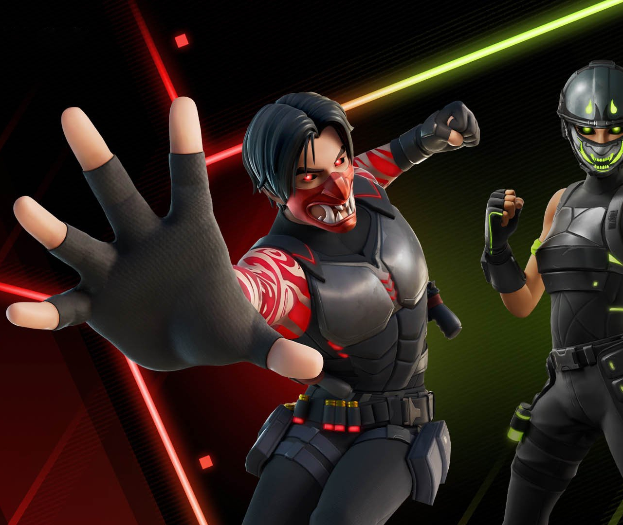 1280x1080 Resolution Fox Fire Fortnite HD Skin 1280x1080 Resolution ...