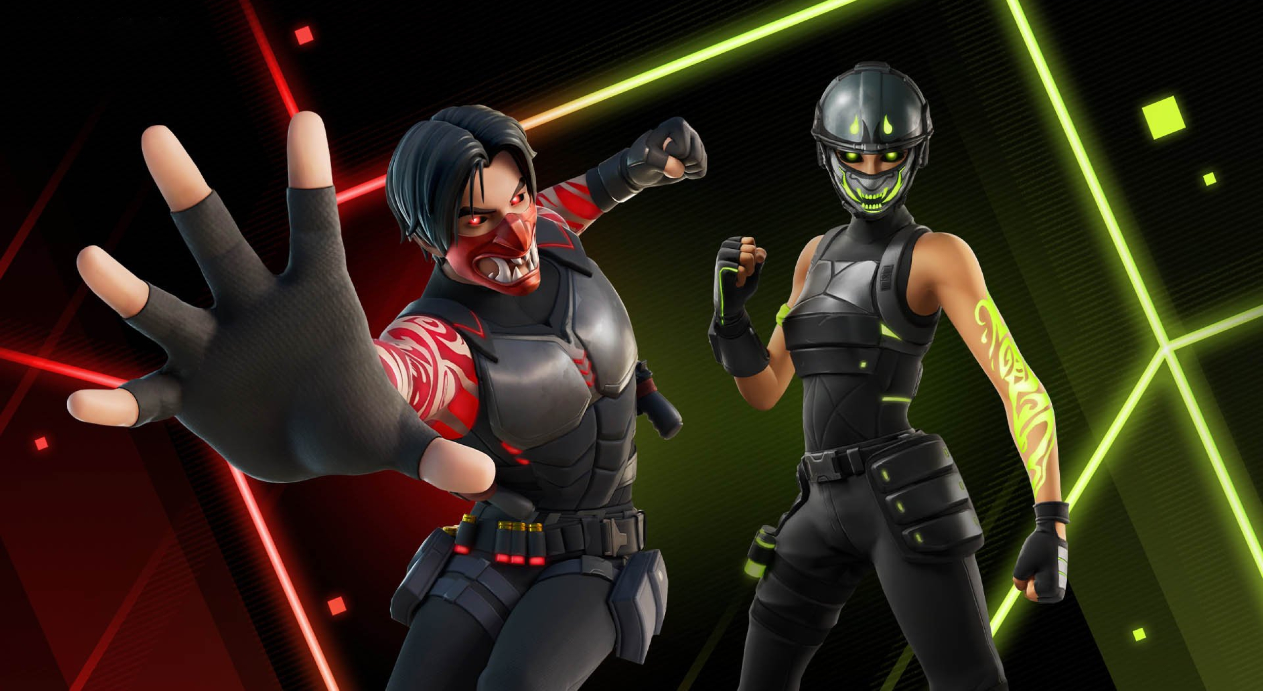 2560x1400 Resolution Fox Fire Fortnite HD Skin 2560x1400 Resolution ...