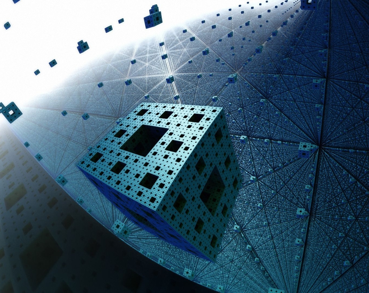 1200x952 Resolution fractal, menger sponge, flight 1200x952 Resolution ...