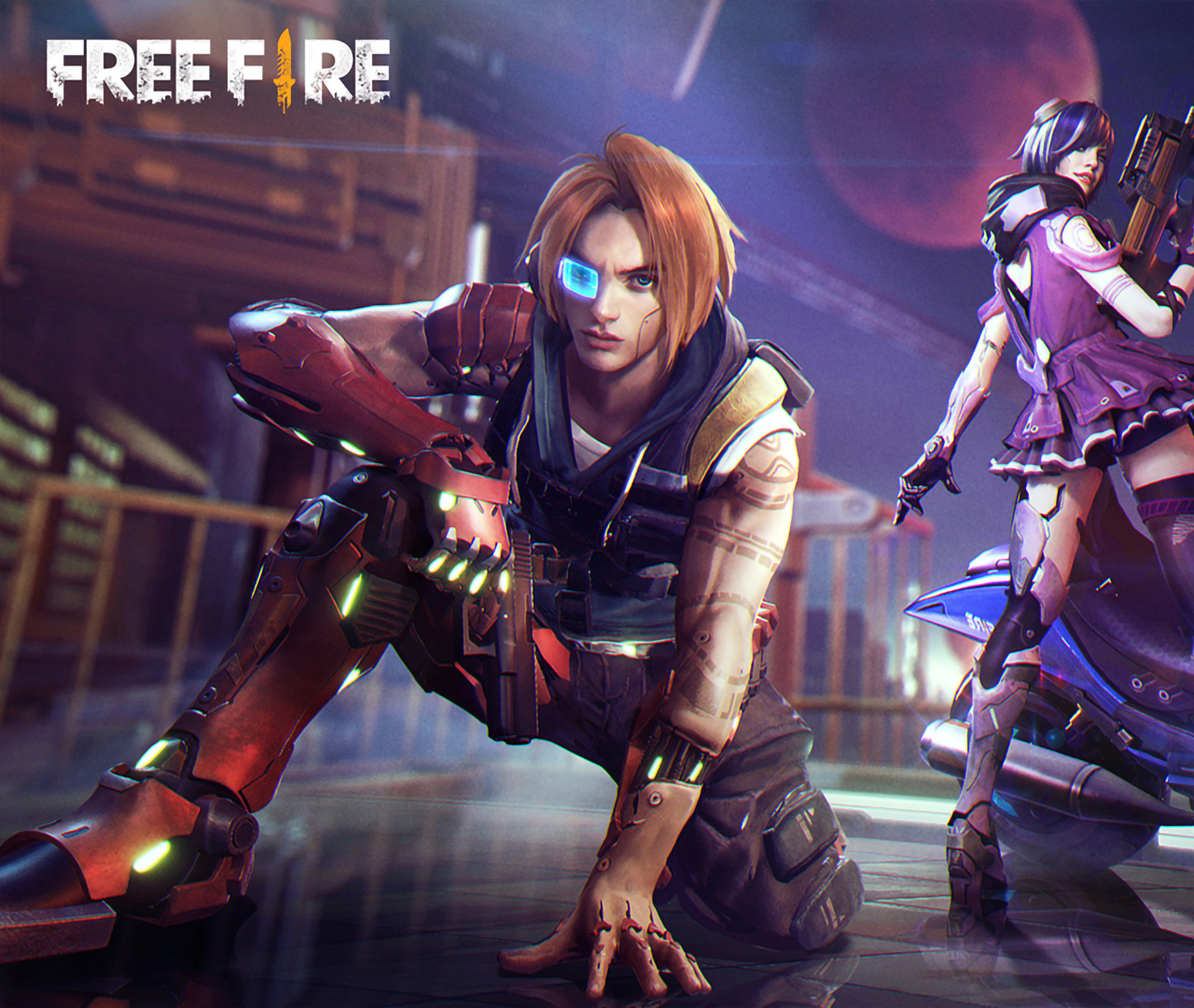 1280x1080 Resolution Free Fire Cyberpunk 1280x1080 Resolution Wallpaper ...