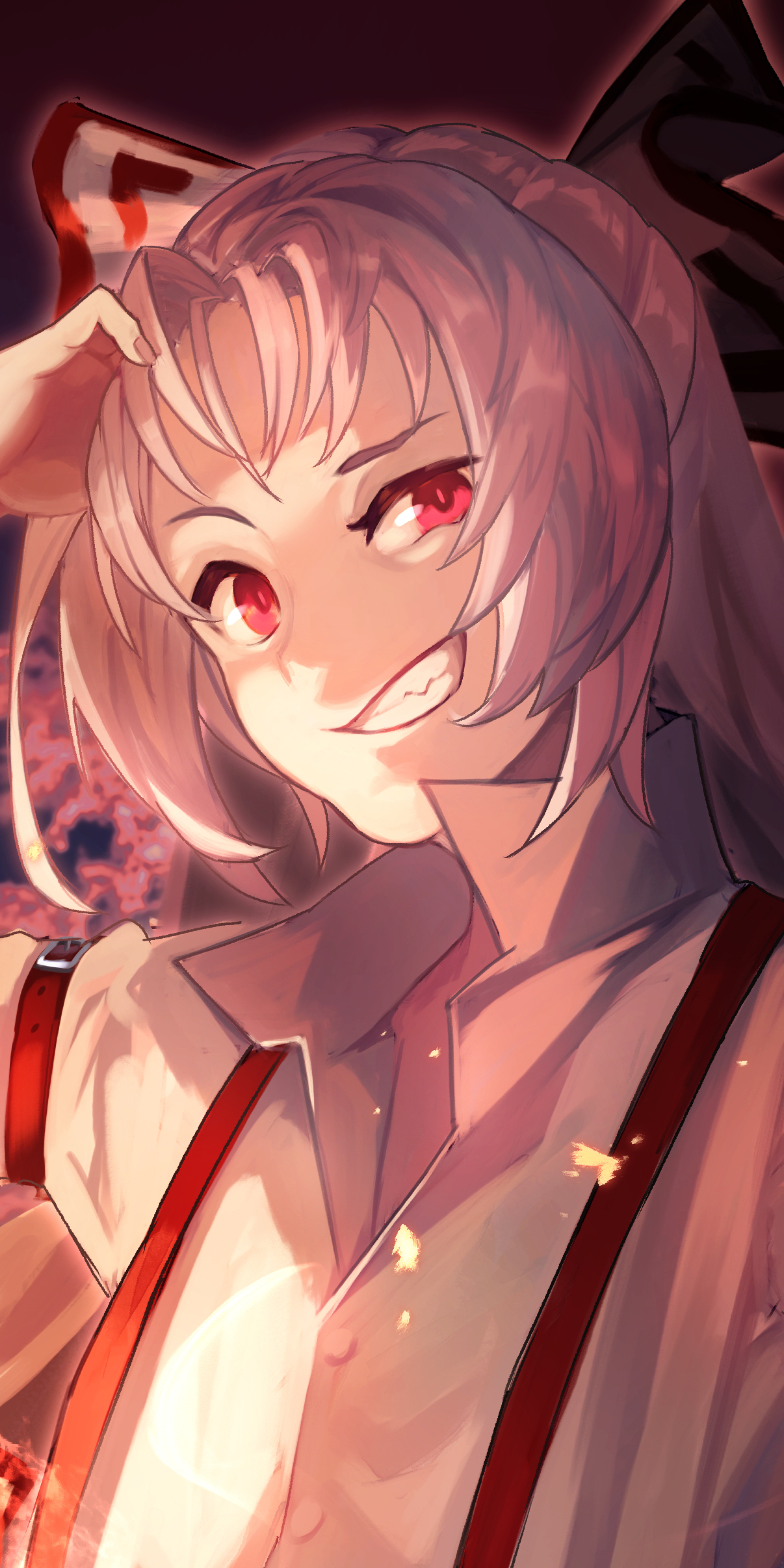 1920x3840 Resolution Fujiwara no Mokou HD Touhou Art 1920x3840 ...