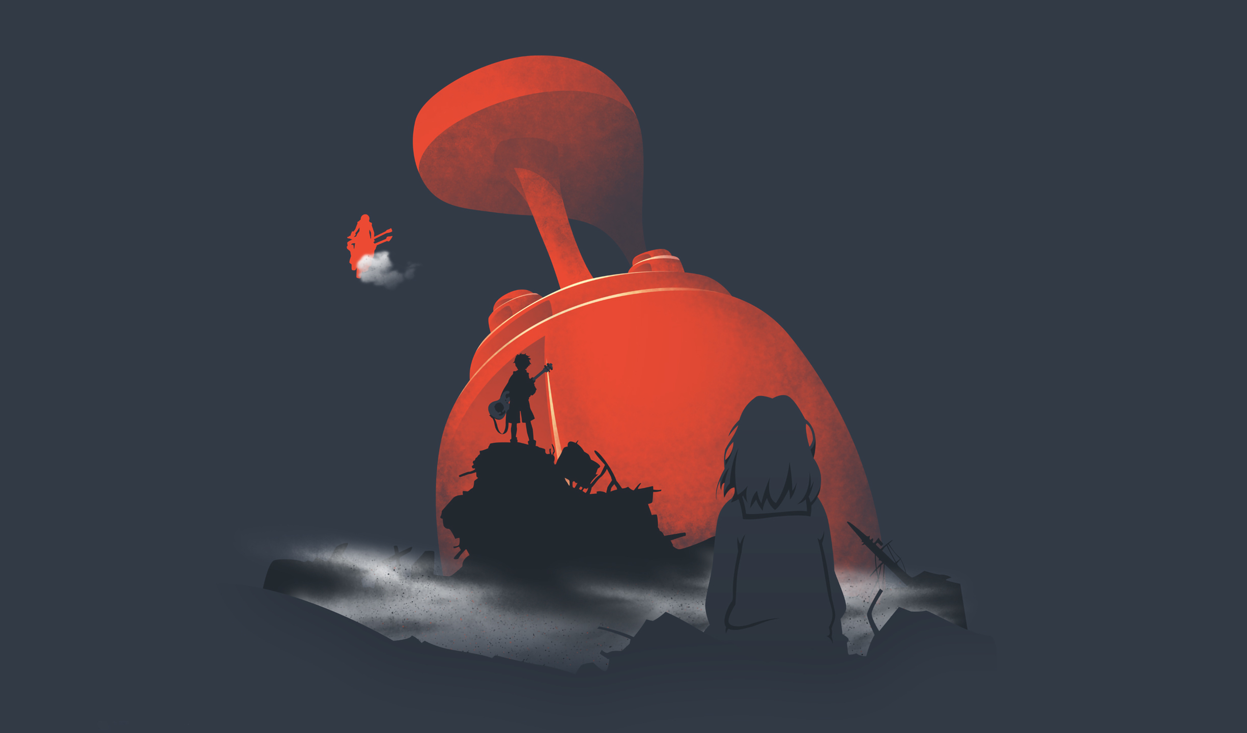 2450x1440 Resolution Furi Kuri Anime Artwork 2450x1440 Resolution ...