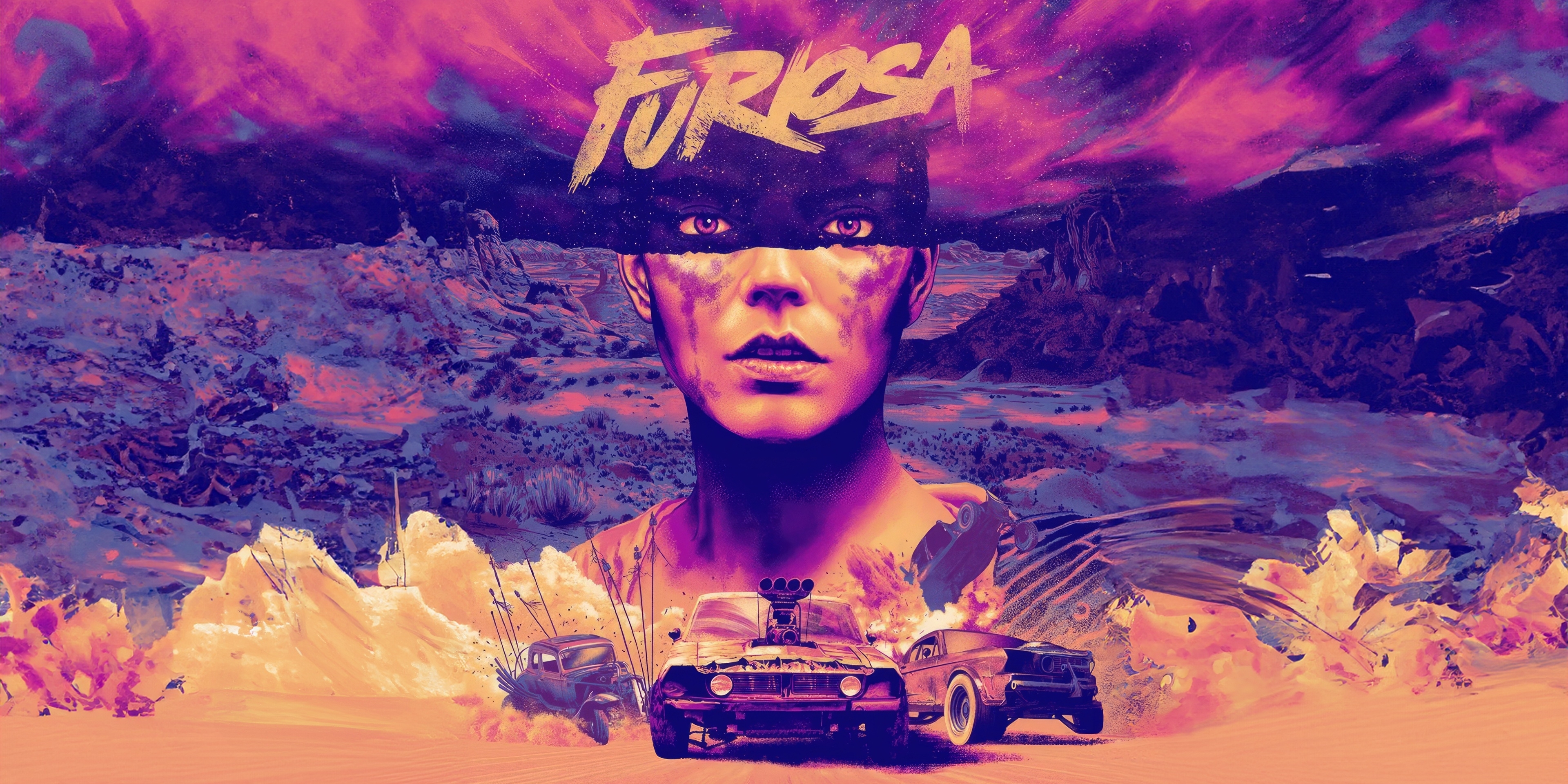 3840x1920 Resolution Furiosa Movie 4K Cool Poster 3840x1920 Resolution ...