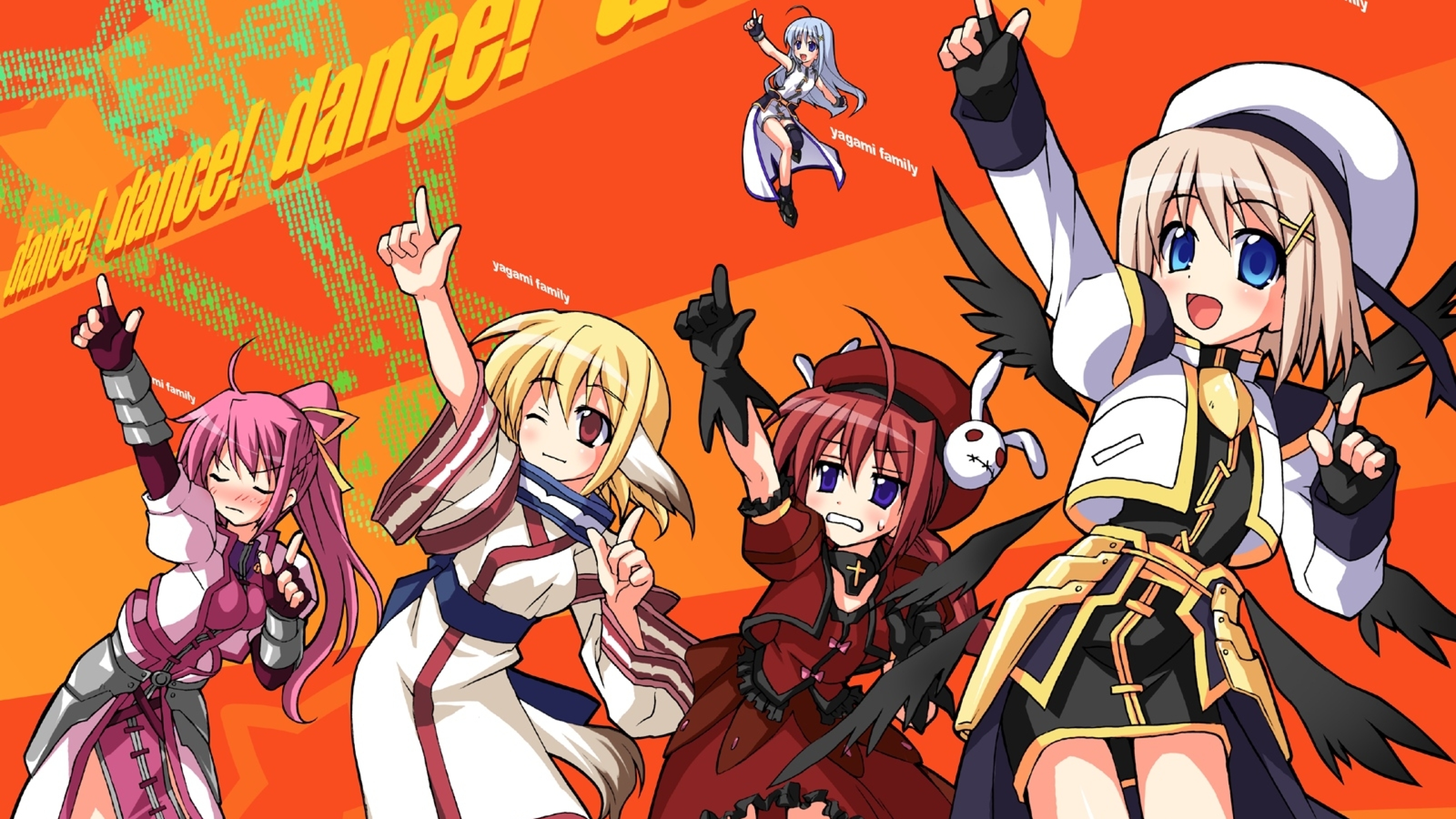 3840x2160 Resolution galaxy angel, girls, gesture 4K Wallpaper ...