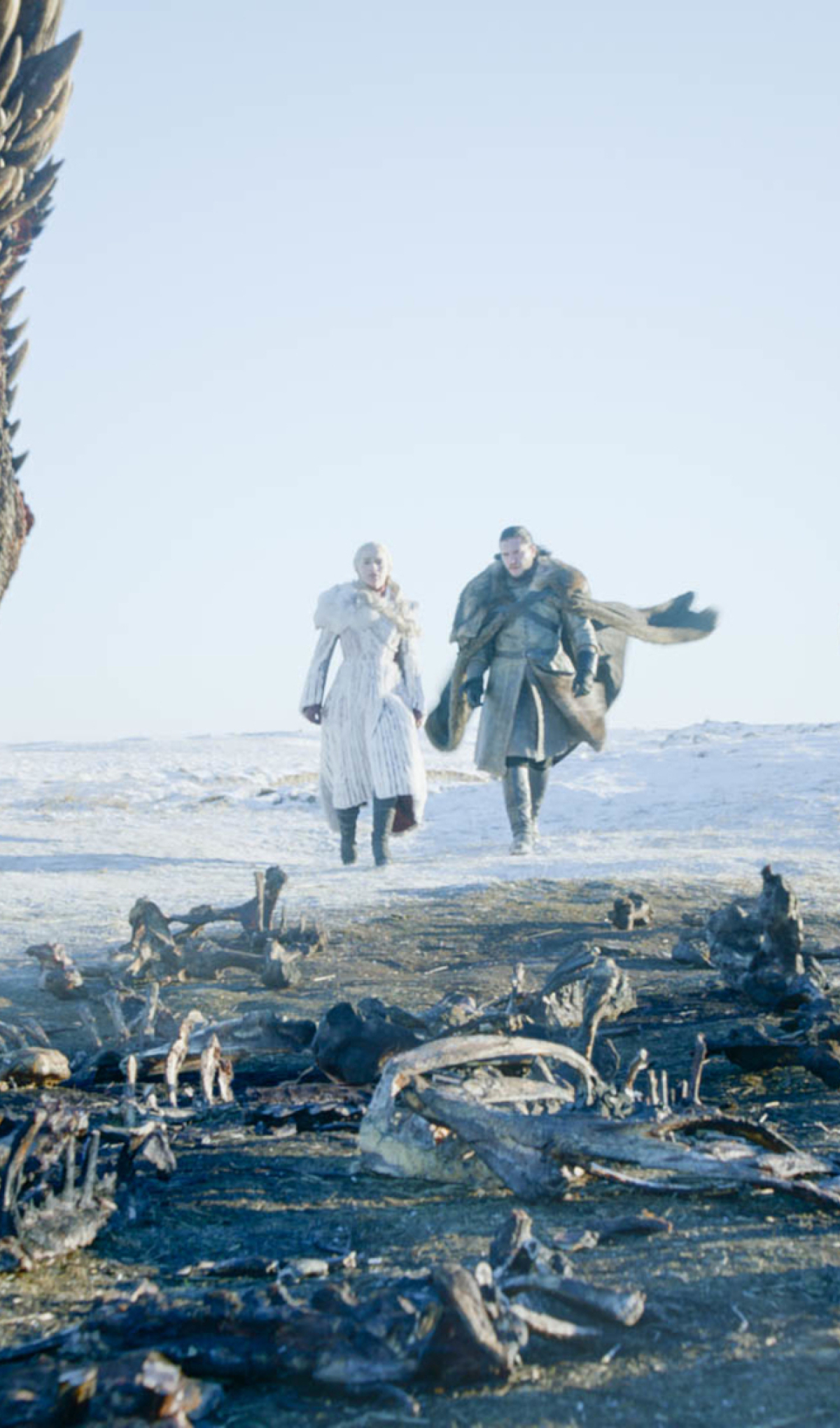 1200x2040 Game Of Thrones Season 8 Jon Snow and Daenerys Targaryen in ...
