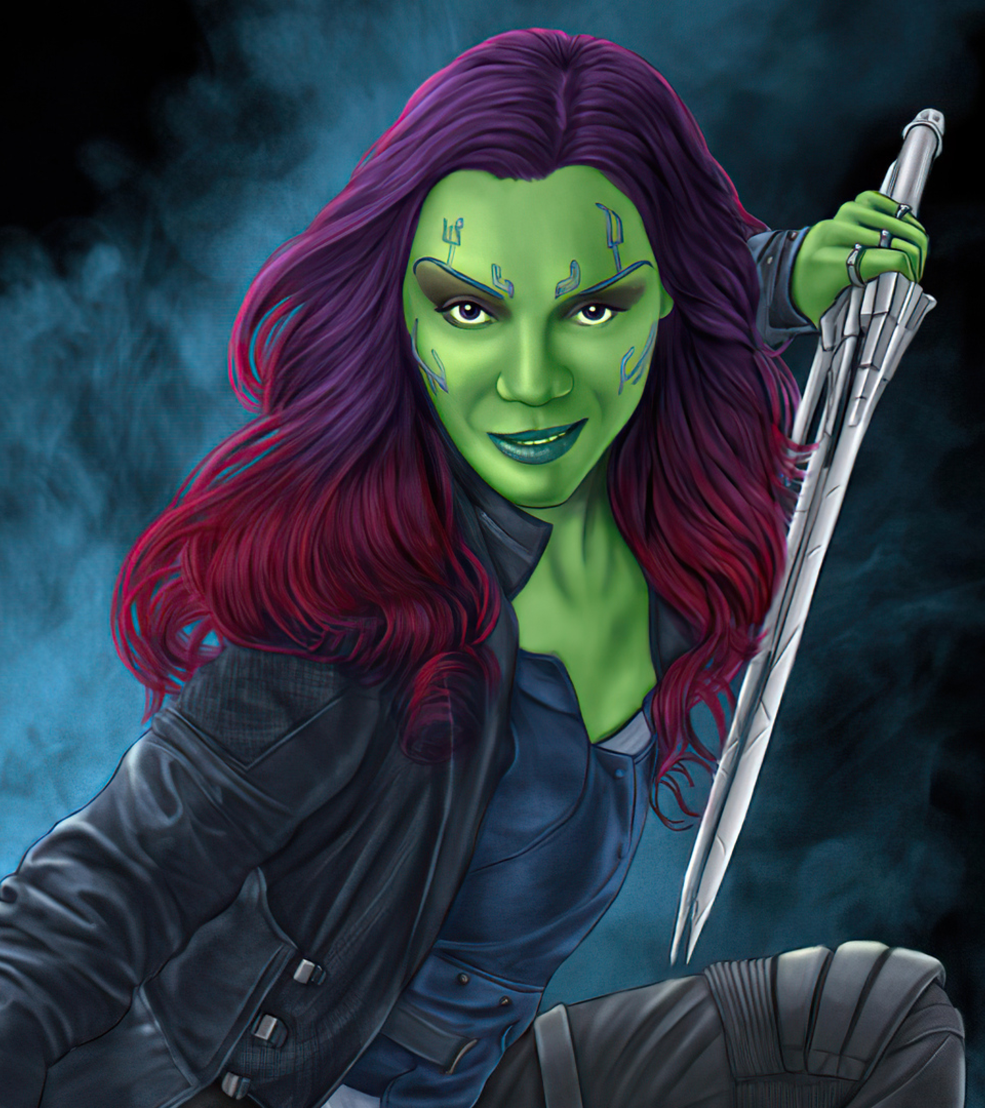 1920x2160 Gamora Digital 2021 1920x2160 Resolution Wallpaper, HD ...