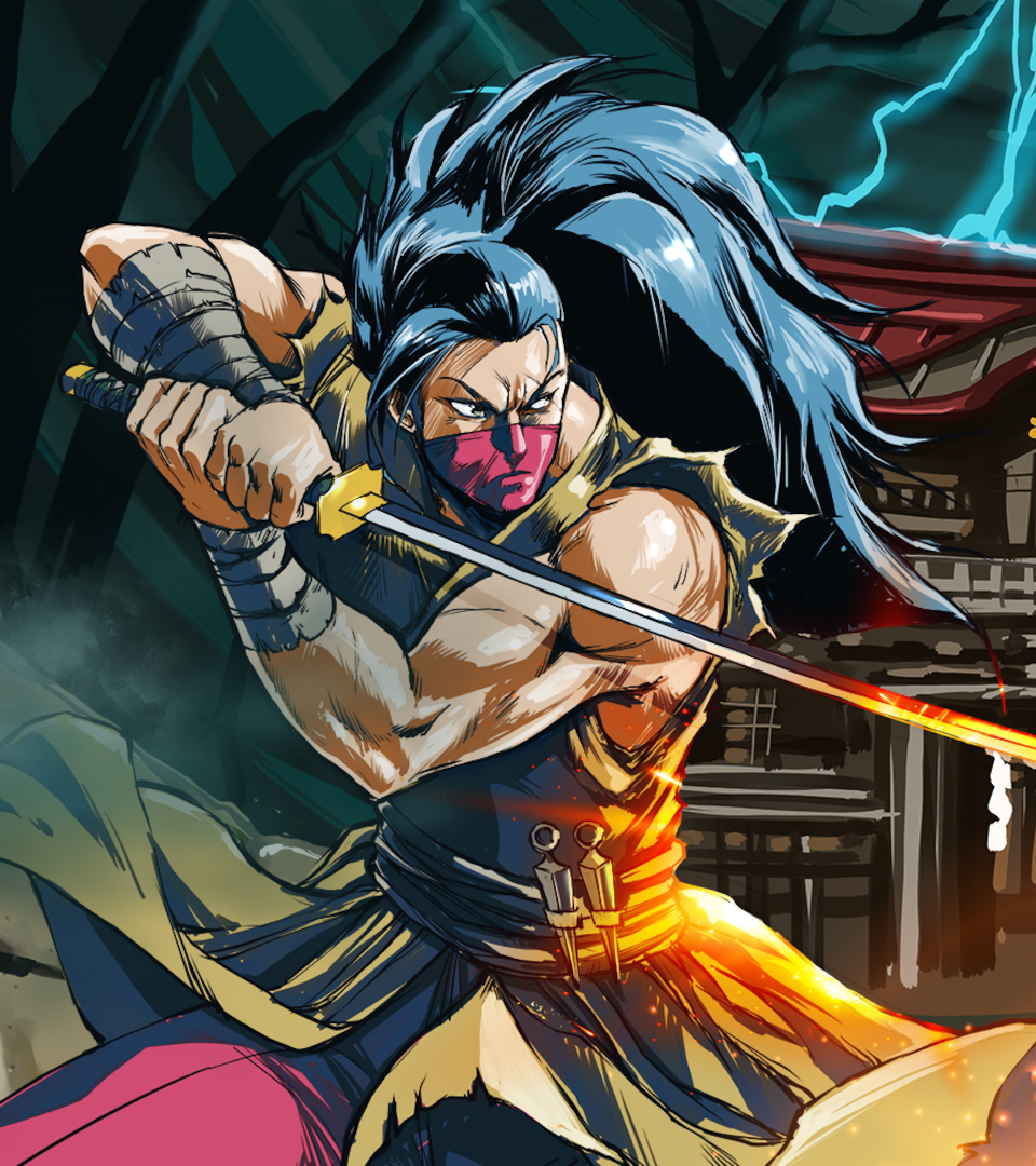 3840x4320 Resolution Ganryu 2 Hakuma Kojirō New 3840x4320 Resolution ...