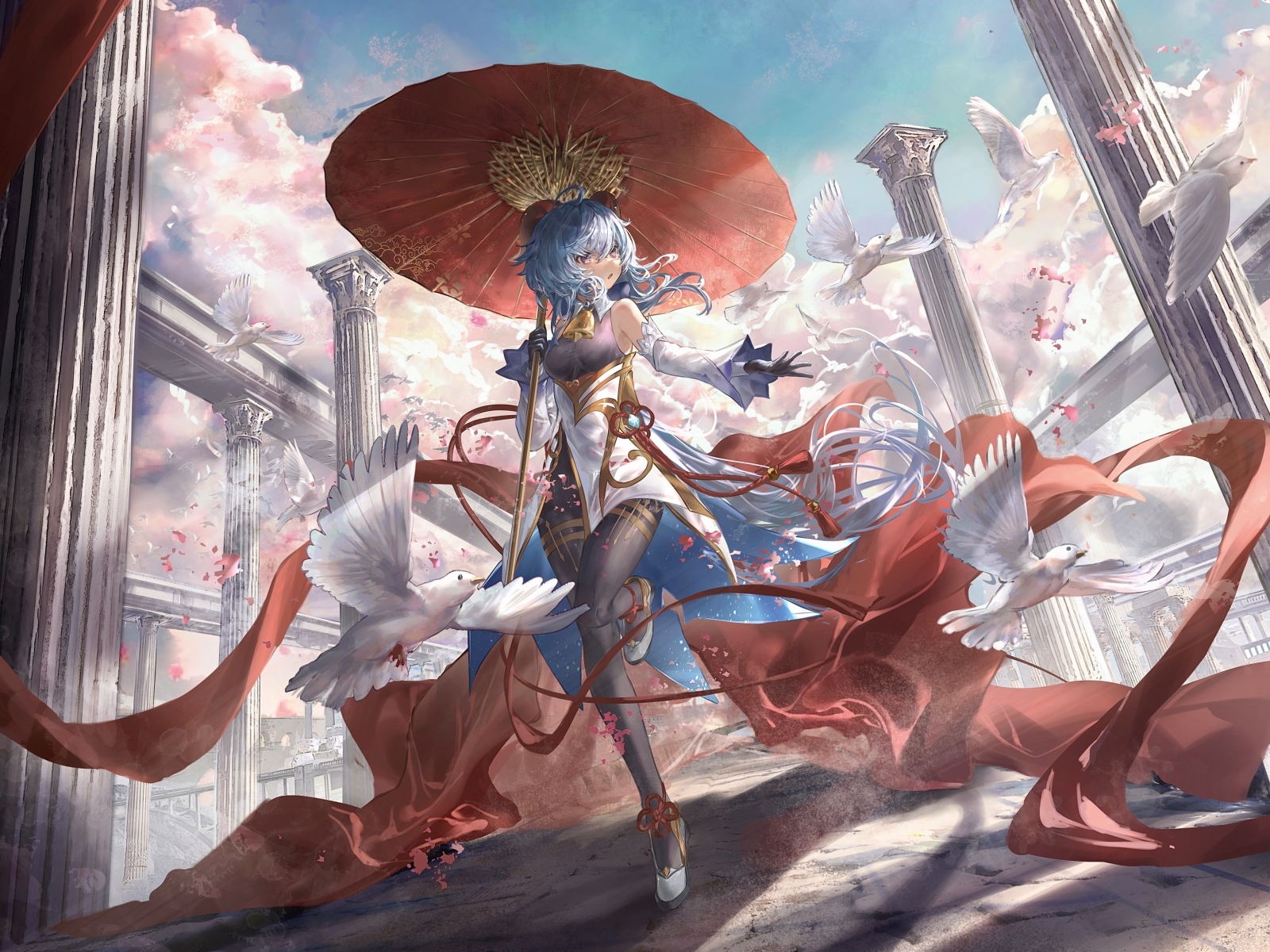 1600x1200 Resolution Ganyu 5K Genshin Impact Art 1600x1200 Resolution ...