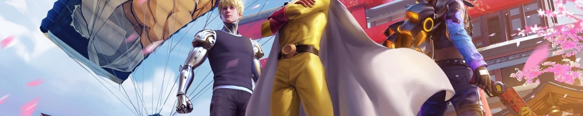 2000x400 Resolution Garena Free Fire x One Punch Man 2000x400 ...