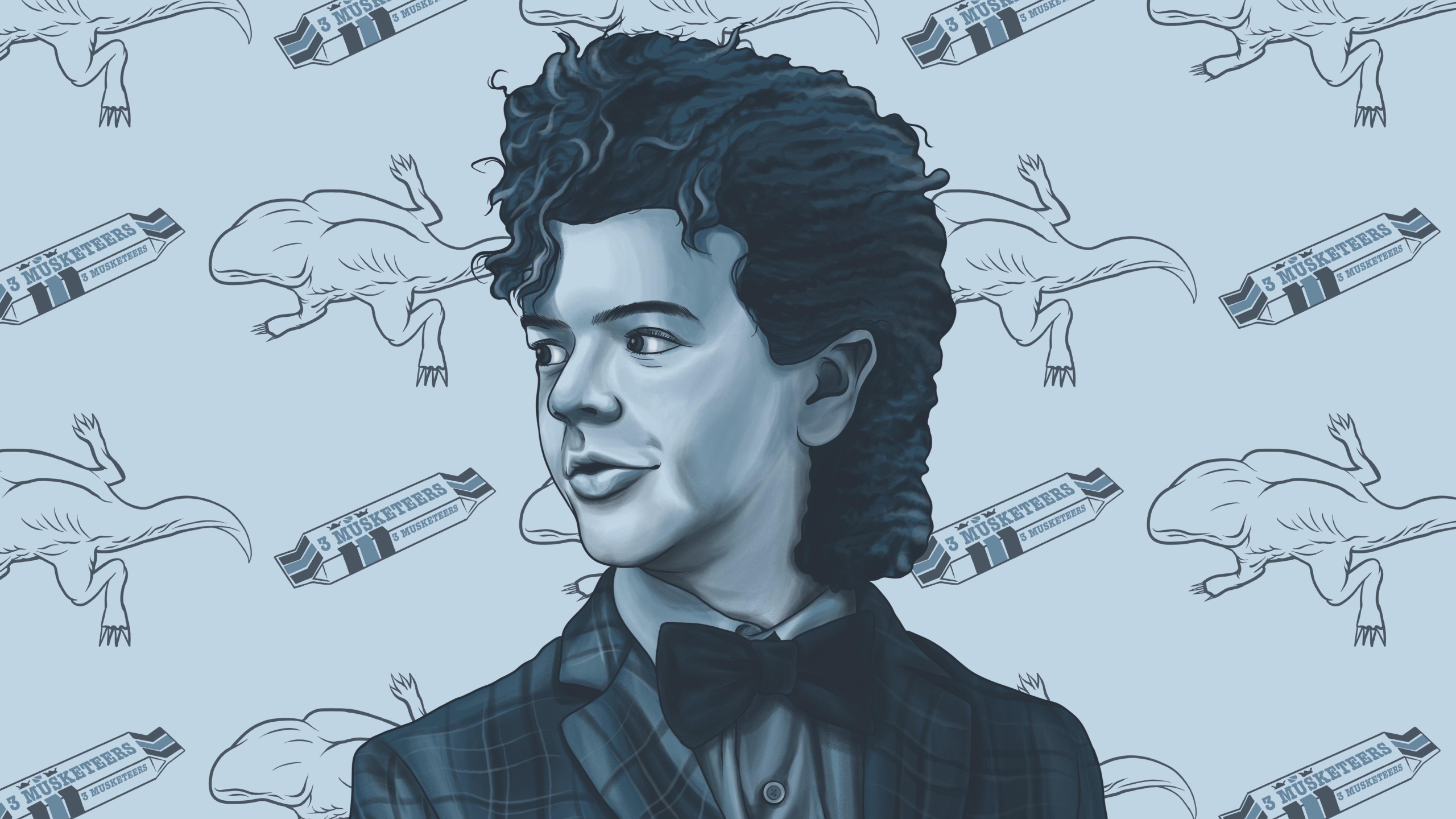 2560x1440 Resolution Gaten Matarazzo Aka Dustin Henderson Stranger ...