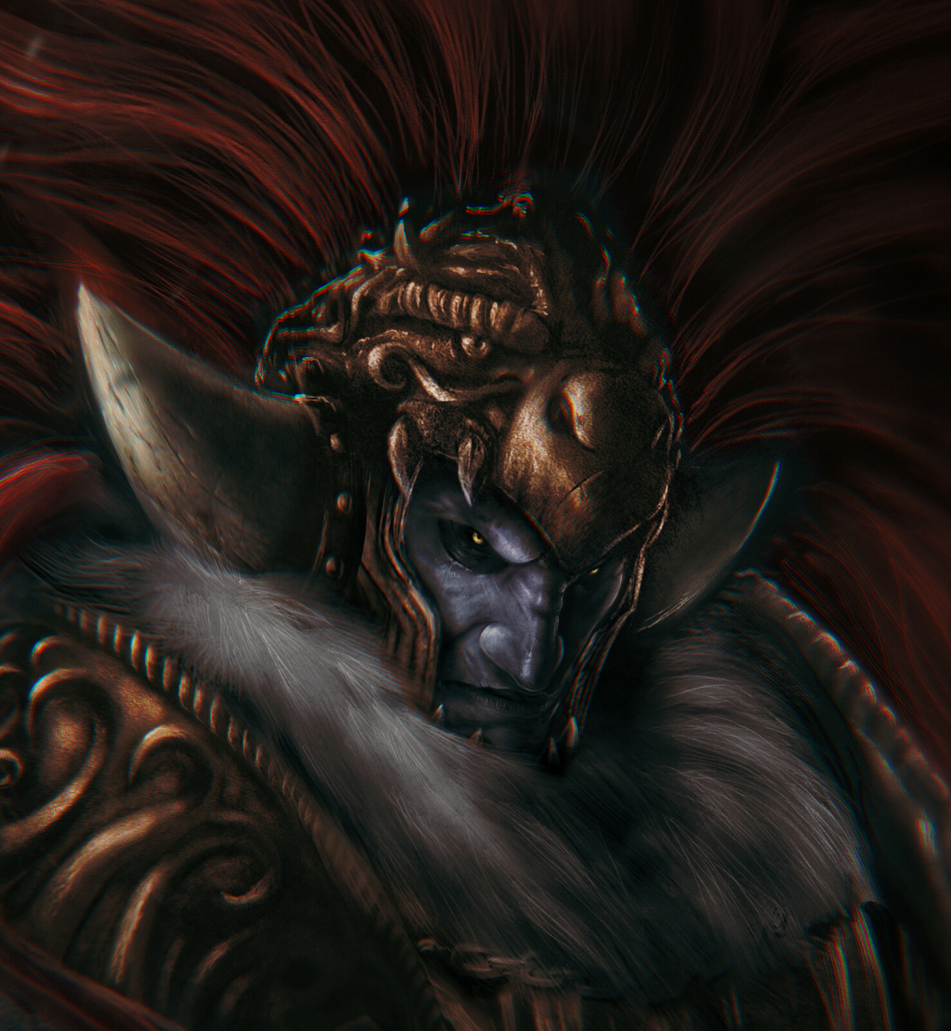 1920x2080 Resolution General Radahn Elden Ring Art 1920x2080 Resolution ...