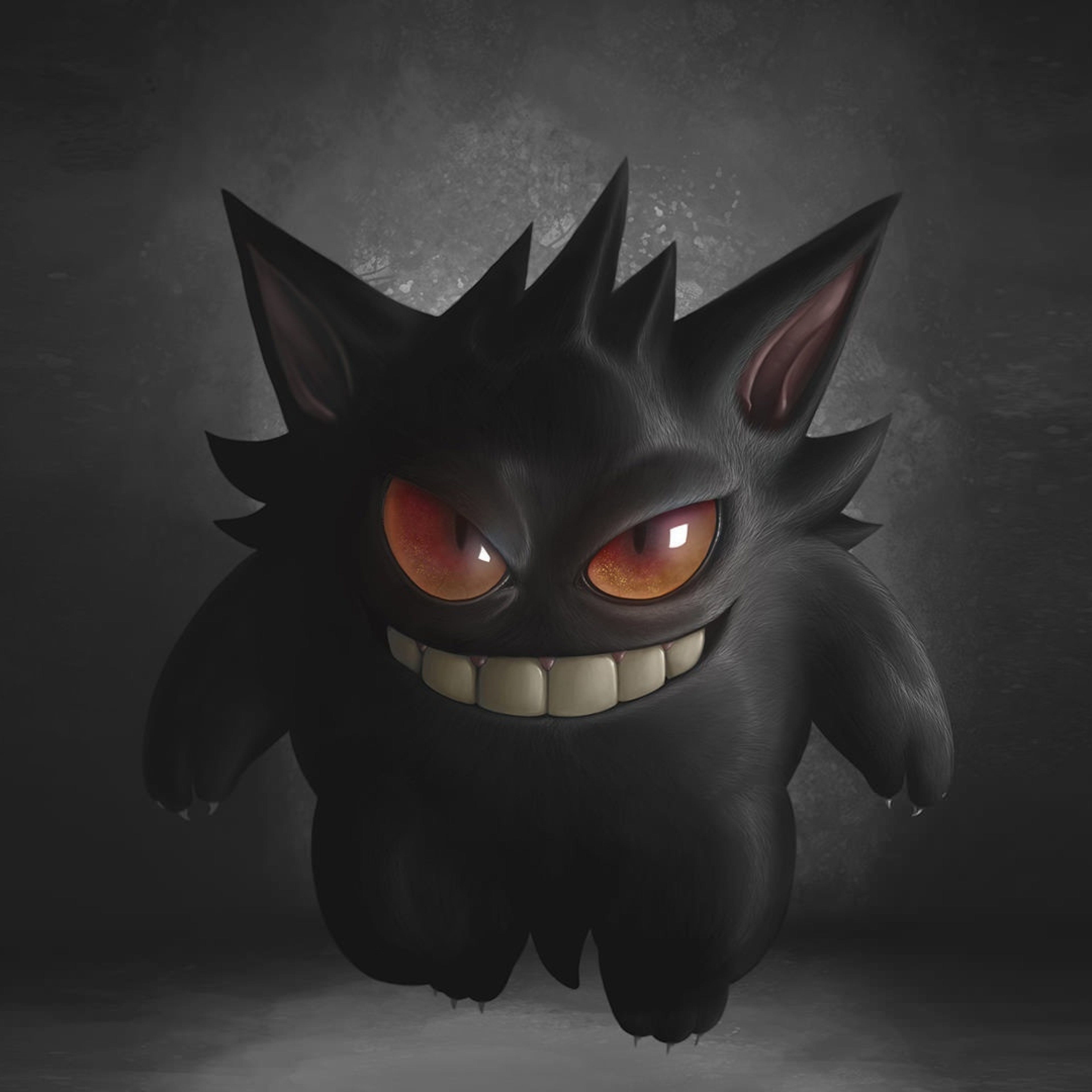 3840x3840 Resolution Gengar Pokémon 3840x3840 Resolution Wallpaper ...