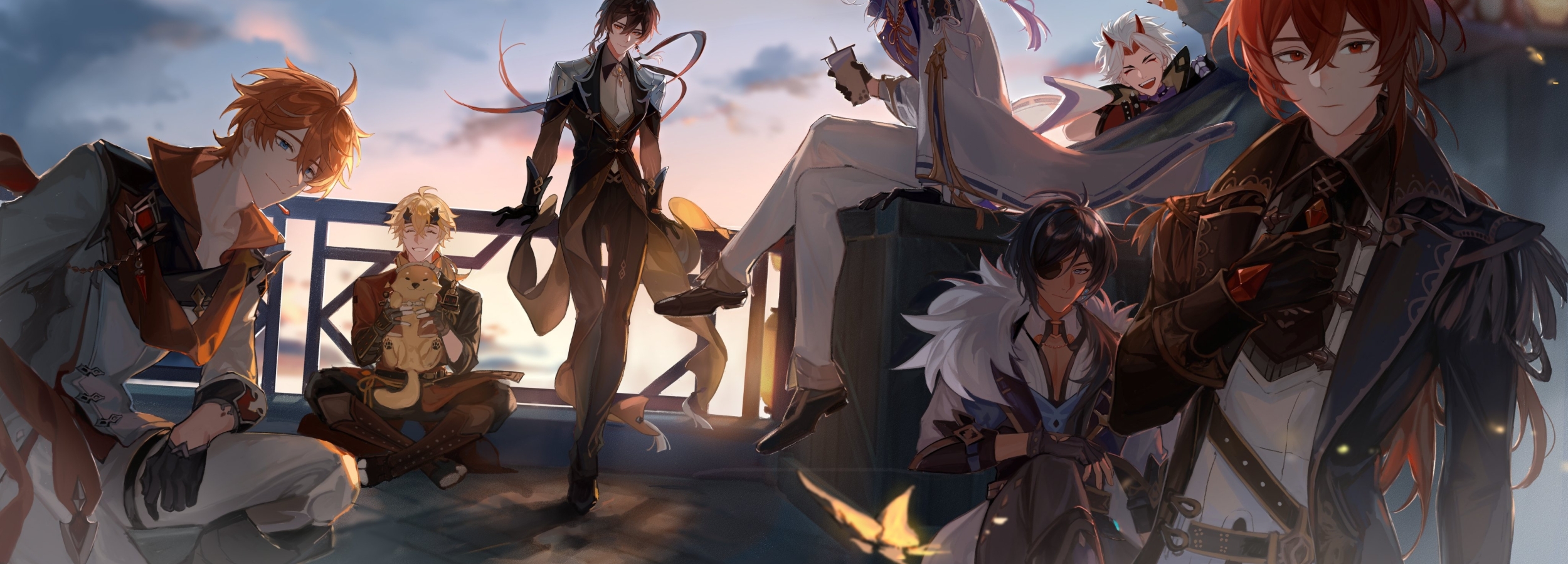 2500x900 Genshin Impact 4K Characters 22 2500x900 Resolution Wallpaper ...