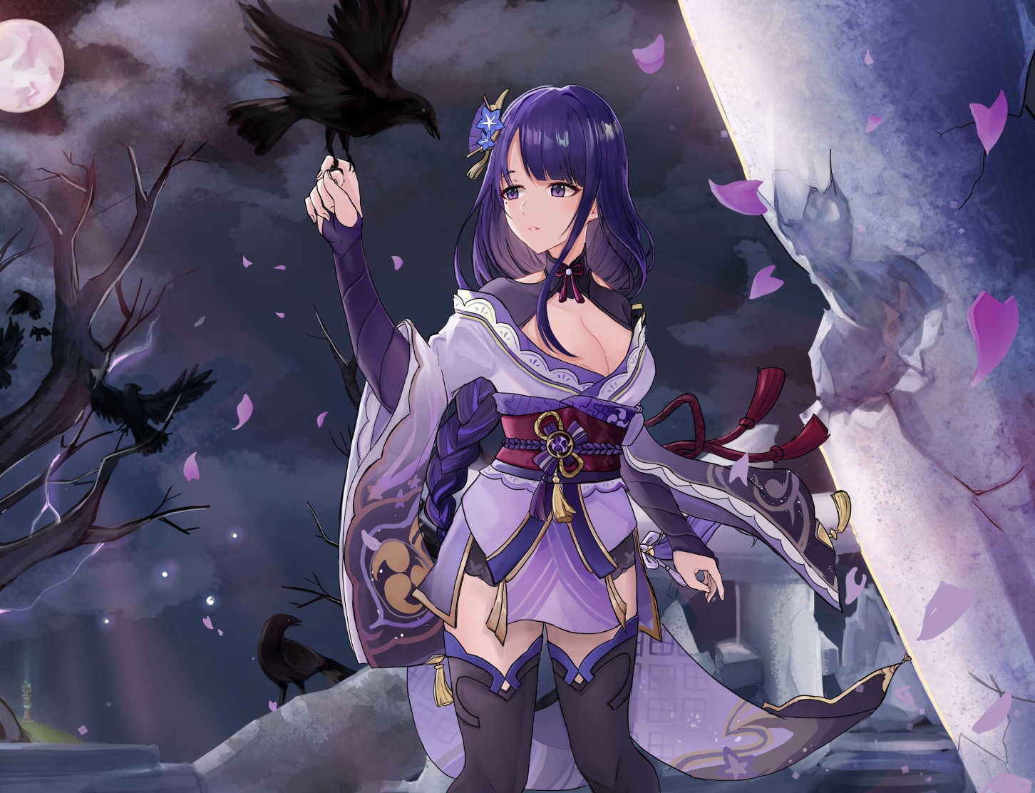 1452x1112 Genshin Impact 4k Gaming Baal Raiden Shogun 1452x1112 ...