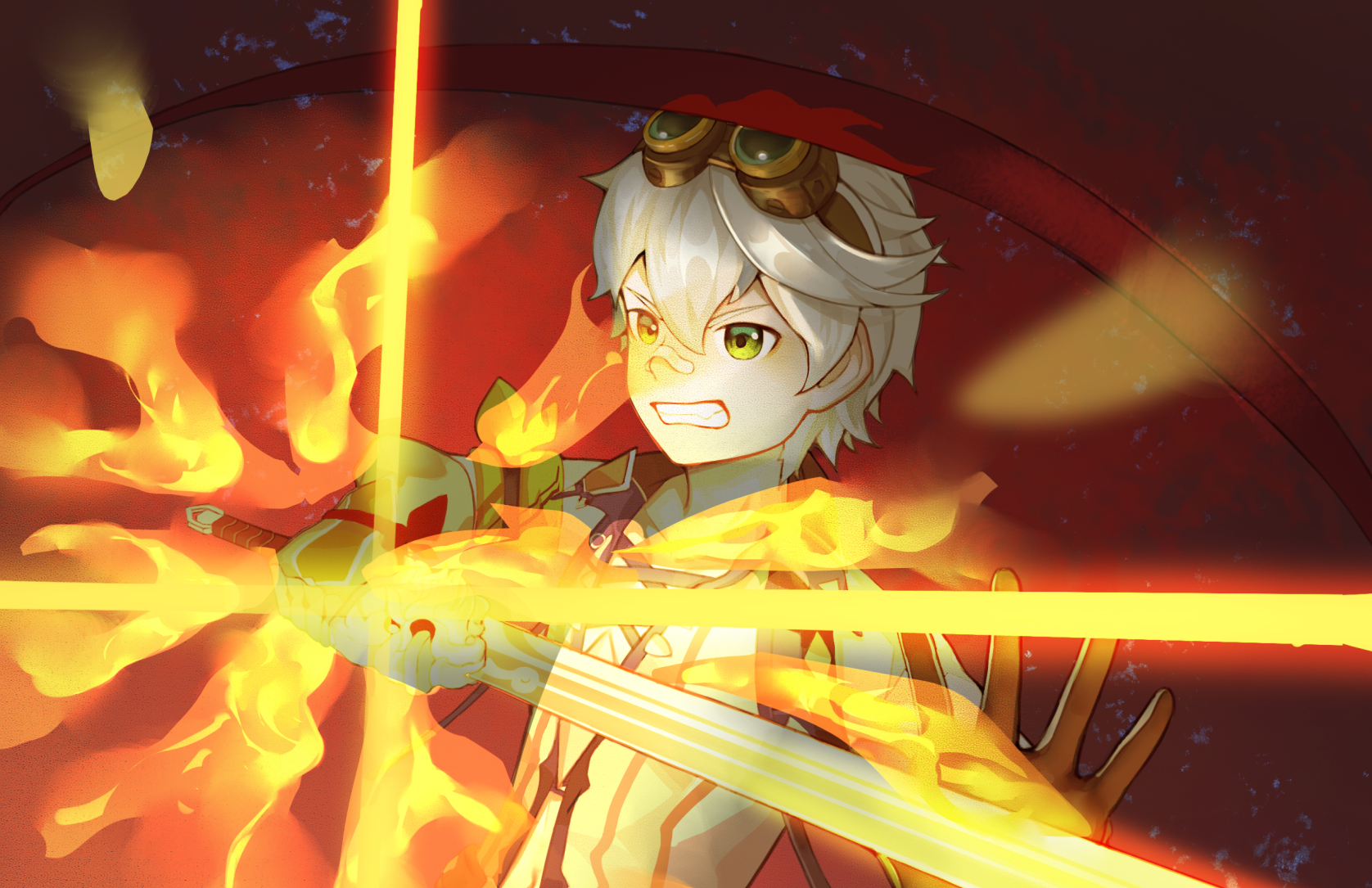 1676x1085 Genshin Impact Bennett Power 1676x1085 Resolution Wallpaper ...