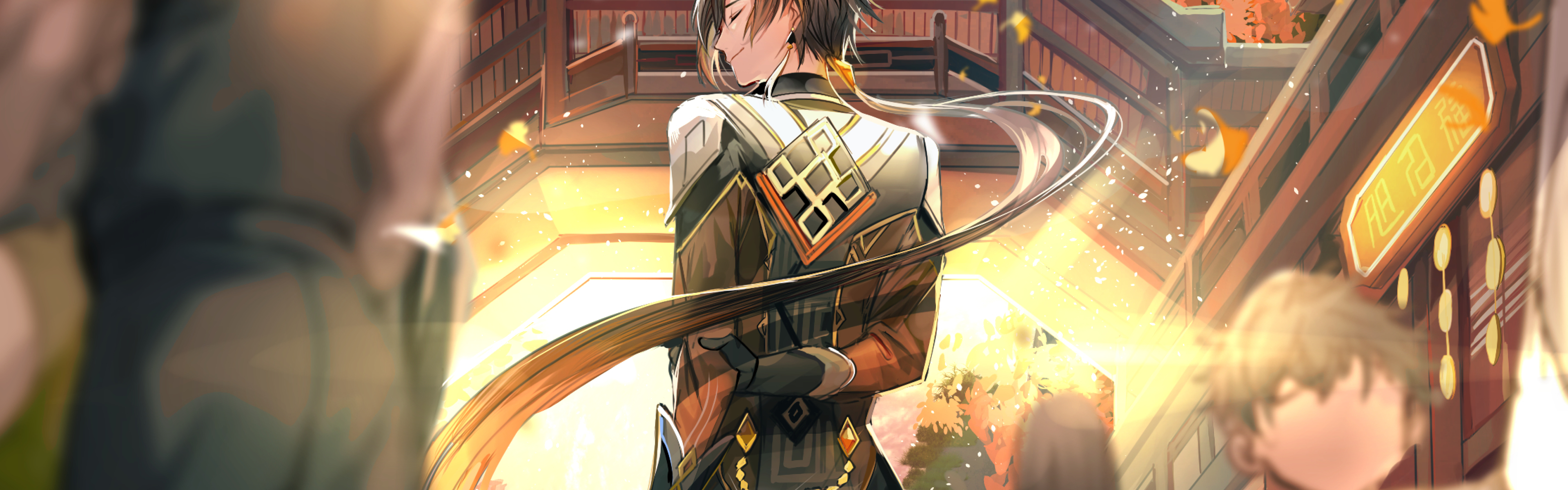 3840x1200 Resolution Genshin Impact Zhongli Portrait 3840x1200 ...