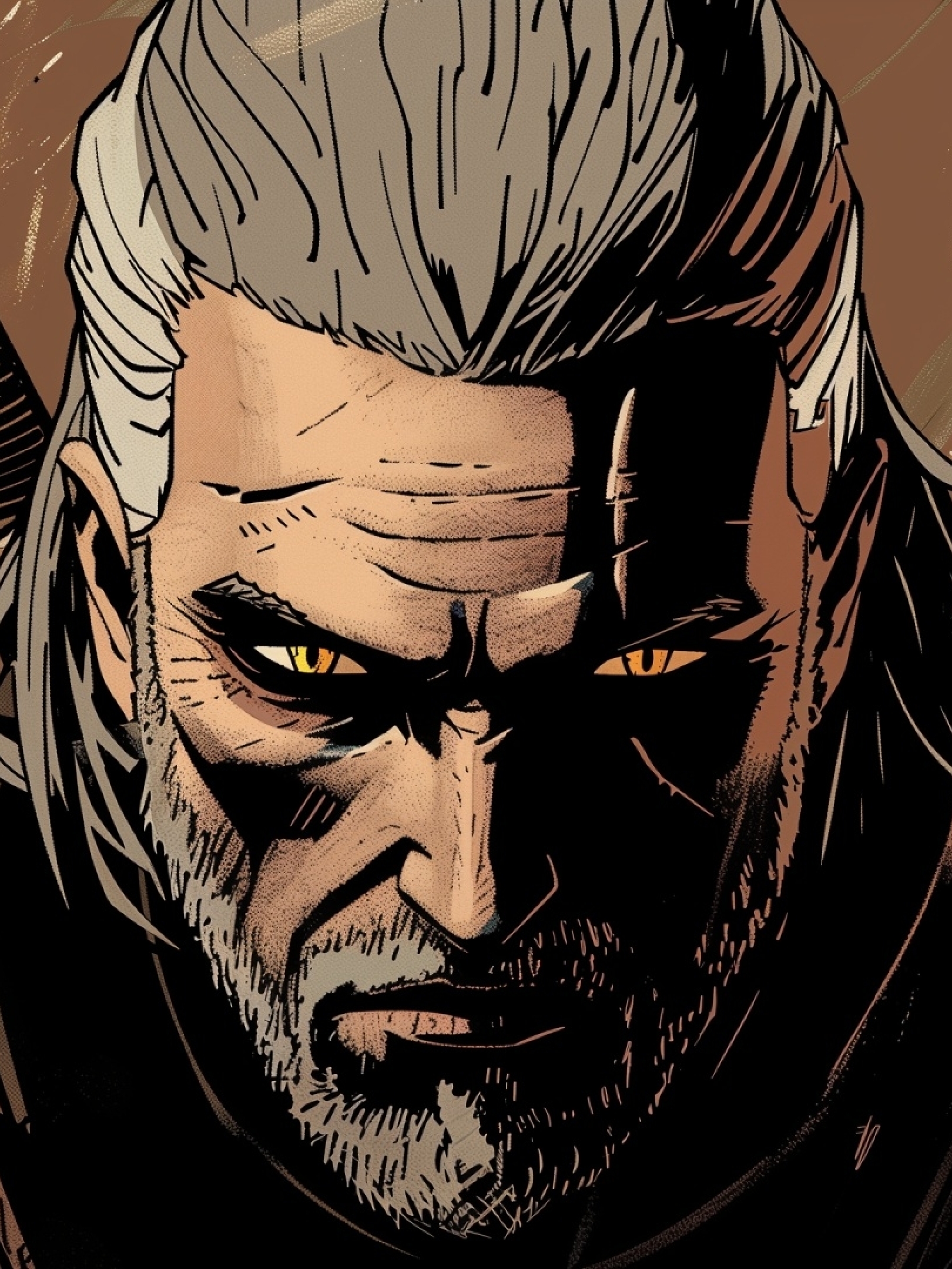 1620x2160 Resolution Geralt of Rivia Dark 1620x2160 Resolution ...