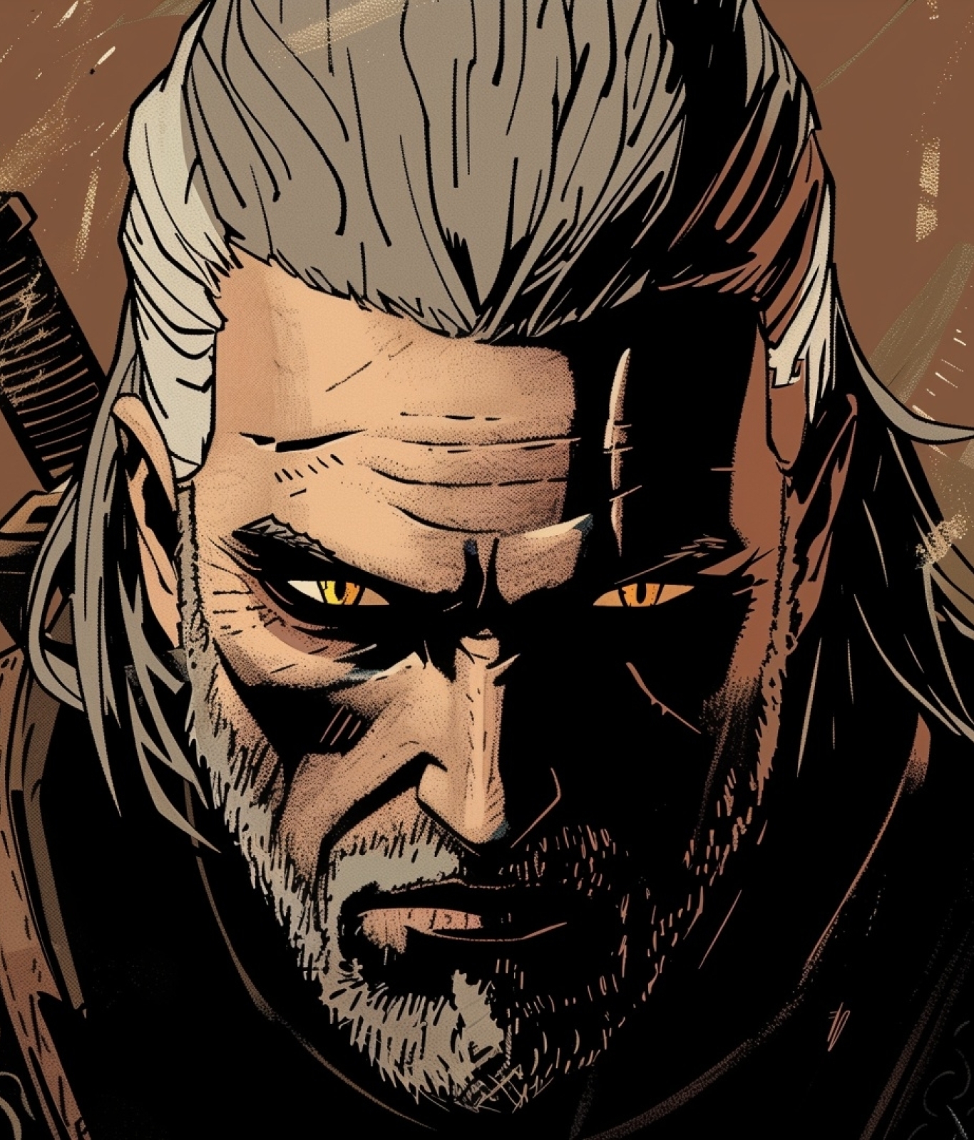 1366x1600 Resolution Geralt of Rivia Dark 1366x1600 Resolution ...