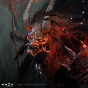 300x300 Resolution Ghost of Tsushima LEGENDS Illustration Digital ...