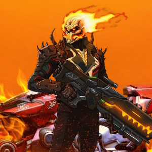 300x300 Resolution Ghost Rider 4K Marvel 300x300 Resolution Wallpaper ...