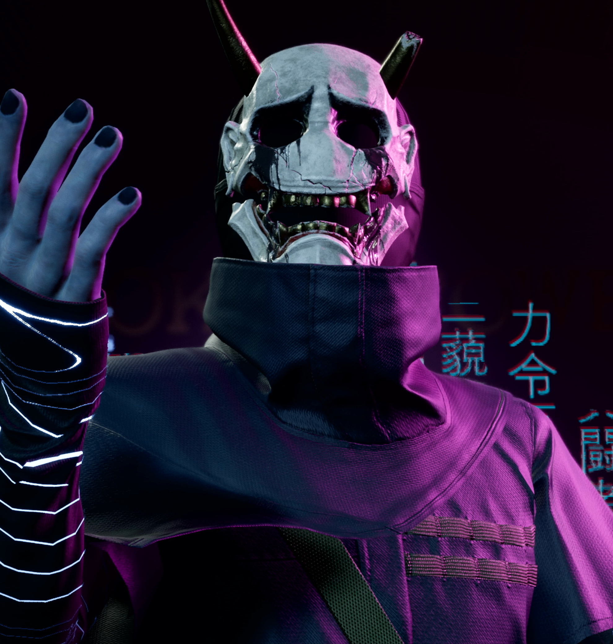1980x2080 Ghostwire Tokyo Hannya 1980x2080 Resolution Wallpaper, HD ...