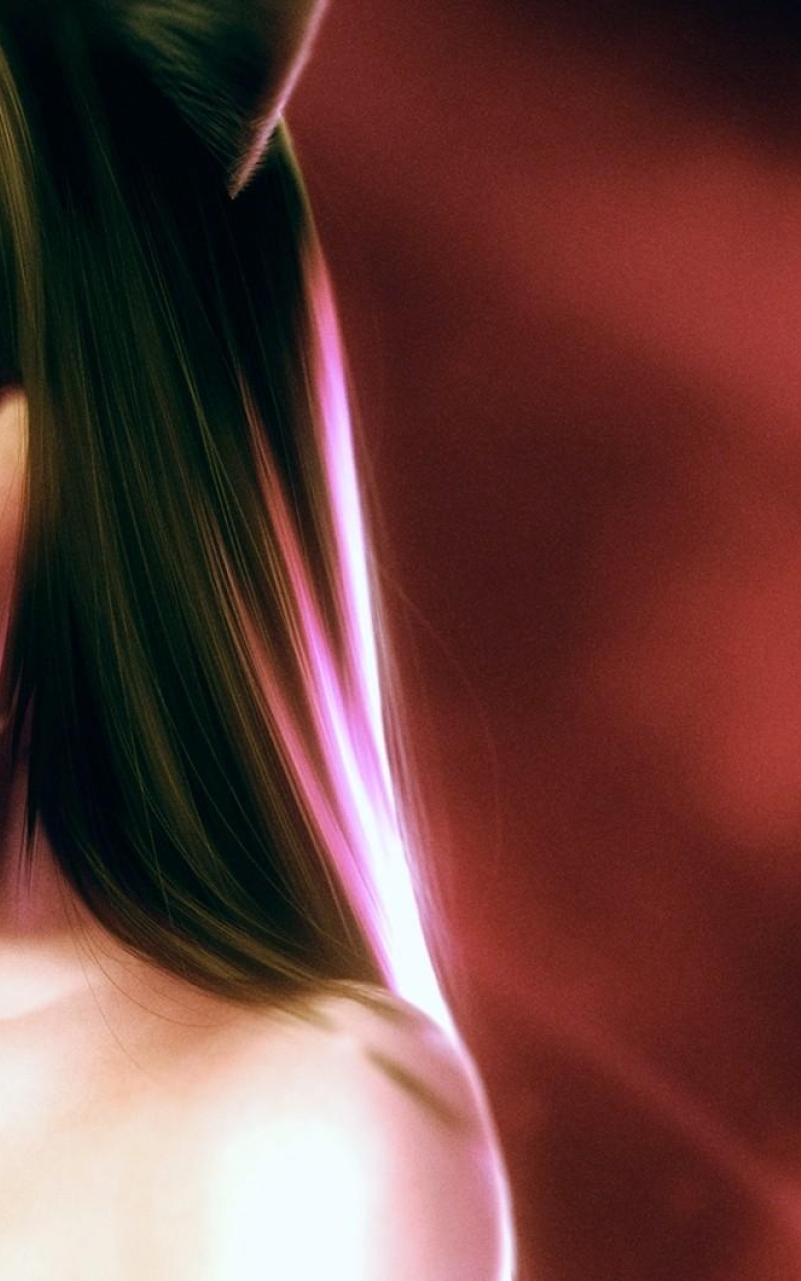 801x1281 Resolution girl, face, red eyes 801x1281 Resolution Wallpaper ...