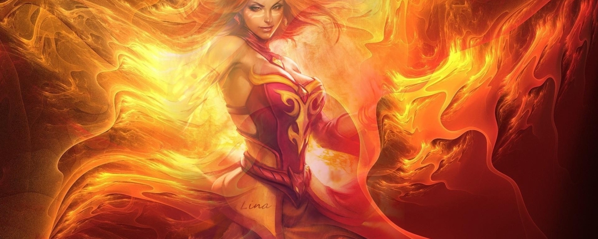 1200x480 girl, flame, fire 1200x480 Resolution Wallpaper, HD Fantasy 4K ...